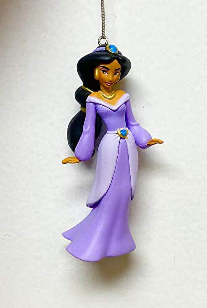 K Disney Aladdin Princess Jasmine 3.5" Purple Attire Custom PVC Holiday ...