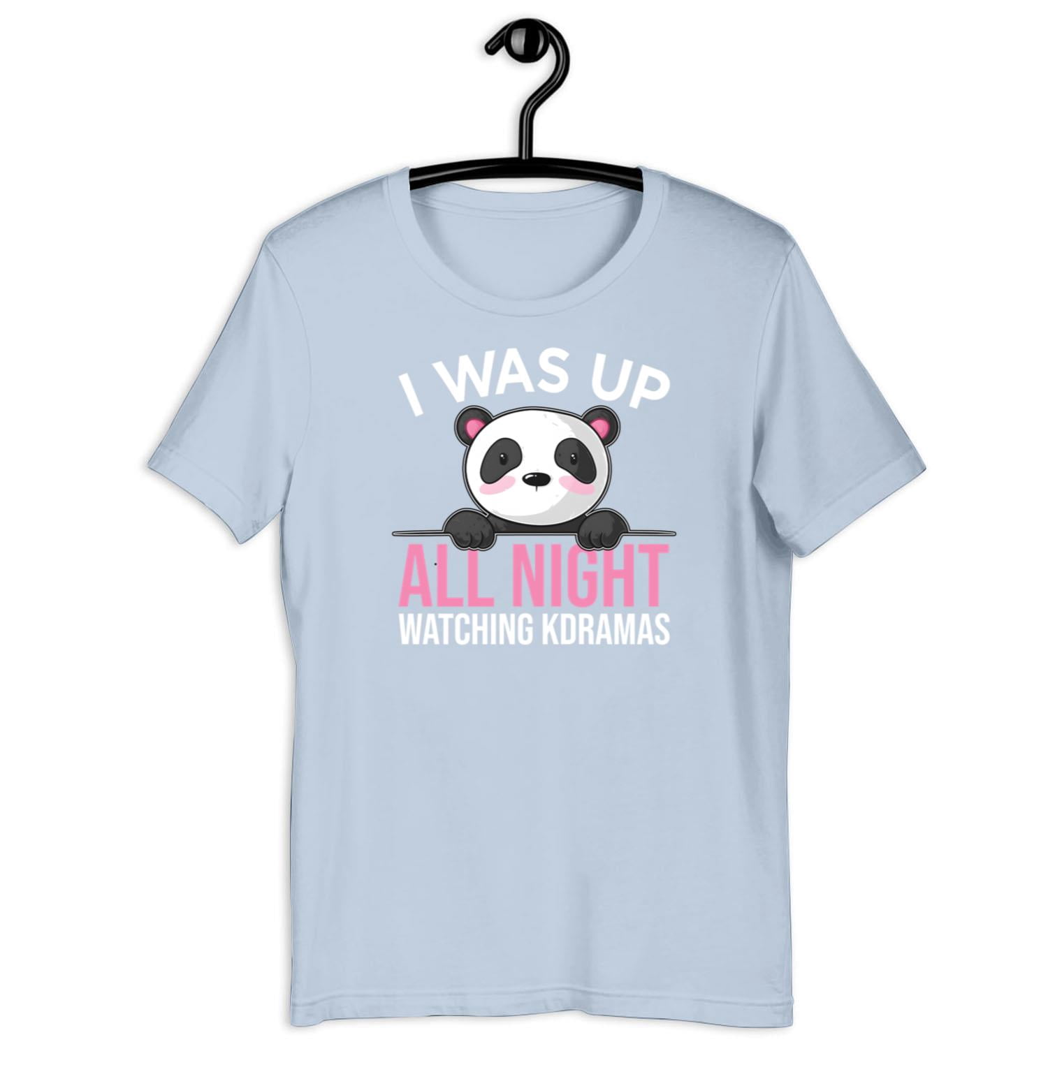 K-Drama Kdrama Korean TV Show Fans Cute Panda Gift T-Shirt, K-Pop Kpop ...