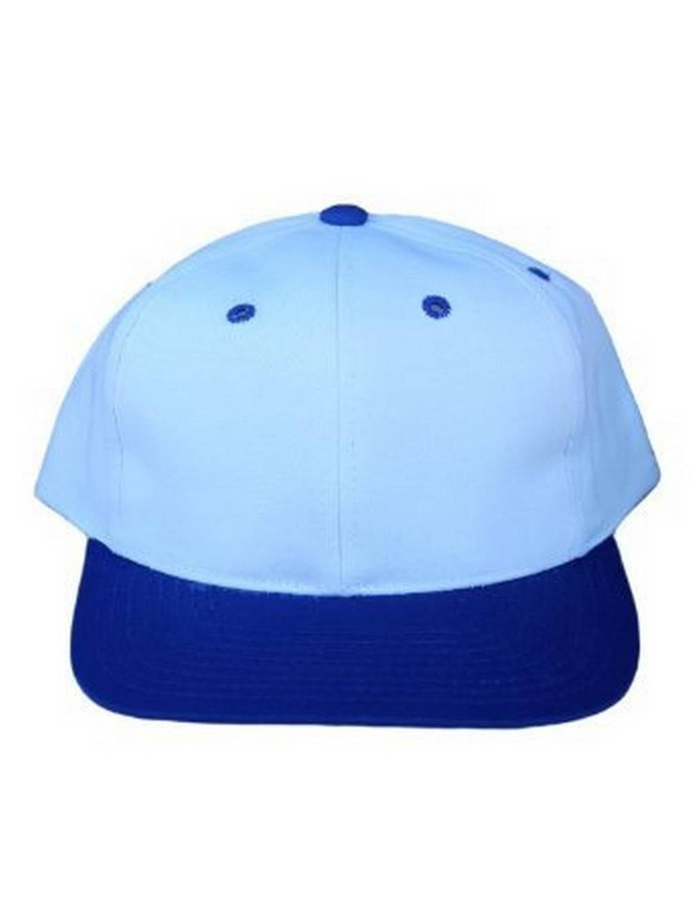 K & E Apparel Snapback Hat, White Royal Blue - Walmart.com