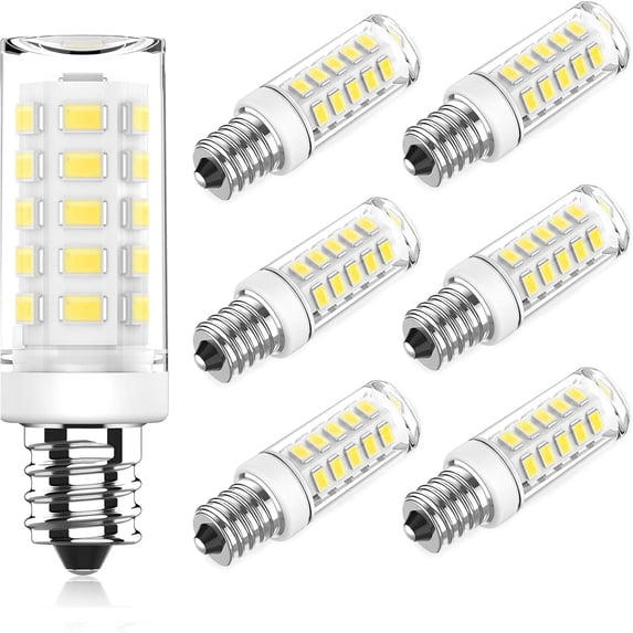 K E12 LED Bulb, Mini Candelabra Base, 4W (40W Equivt), 5000K Daylight ...
