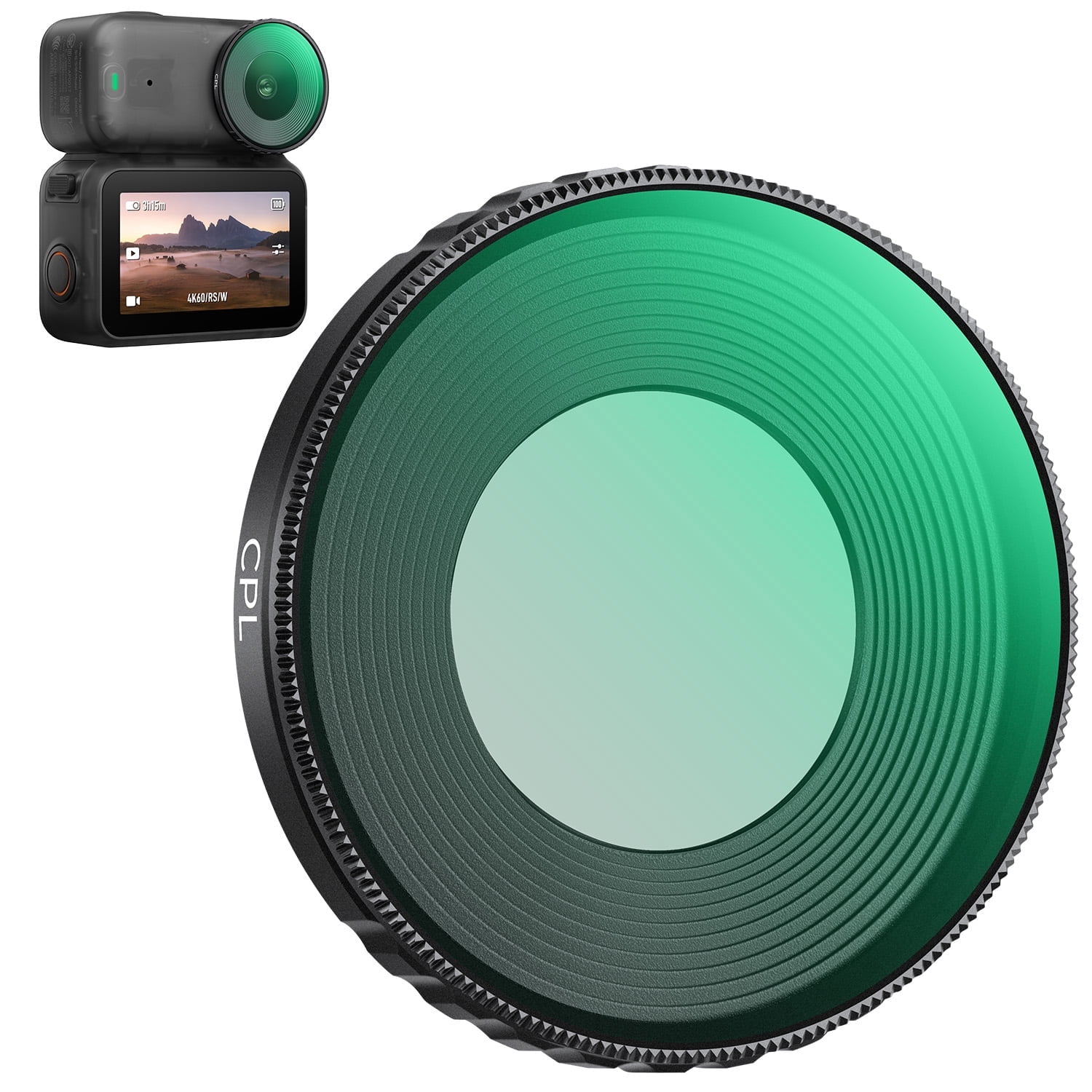 K&F CONCEPT CPL Filter Compatible with DJI Osmo Nano Standard Combo ...