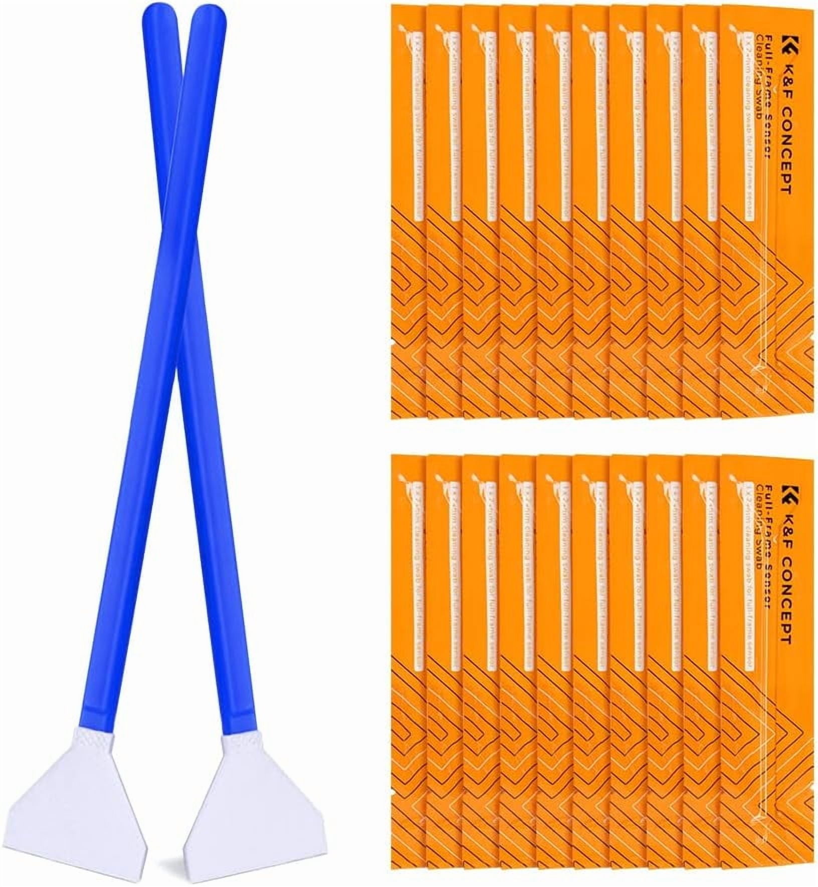 K&F Concept 20 Pack Full-Frame Sensors Cleaning Swabs, DSLR SLR Digital ...