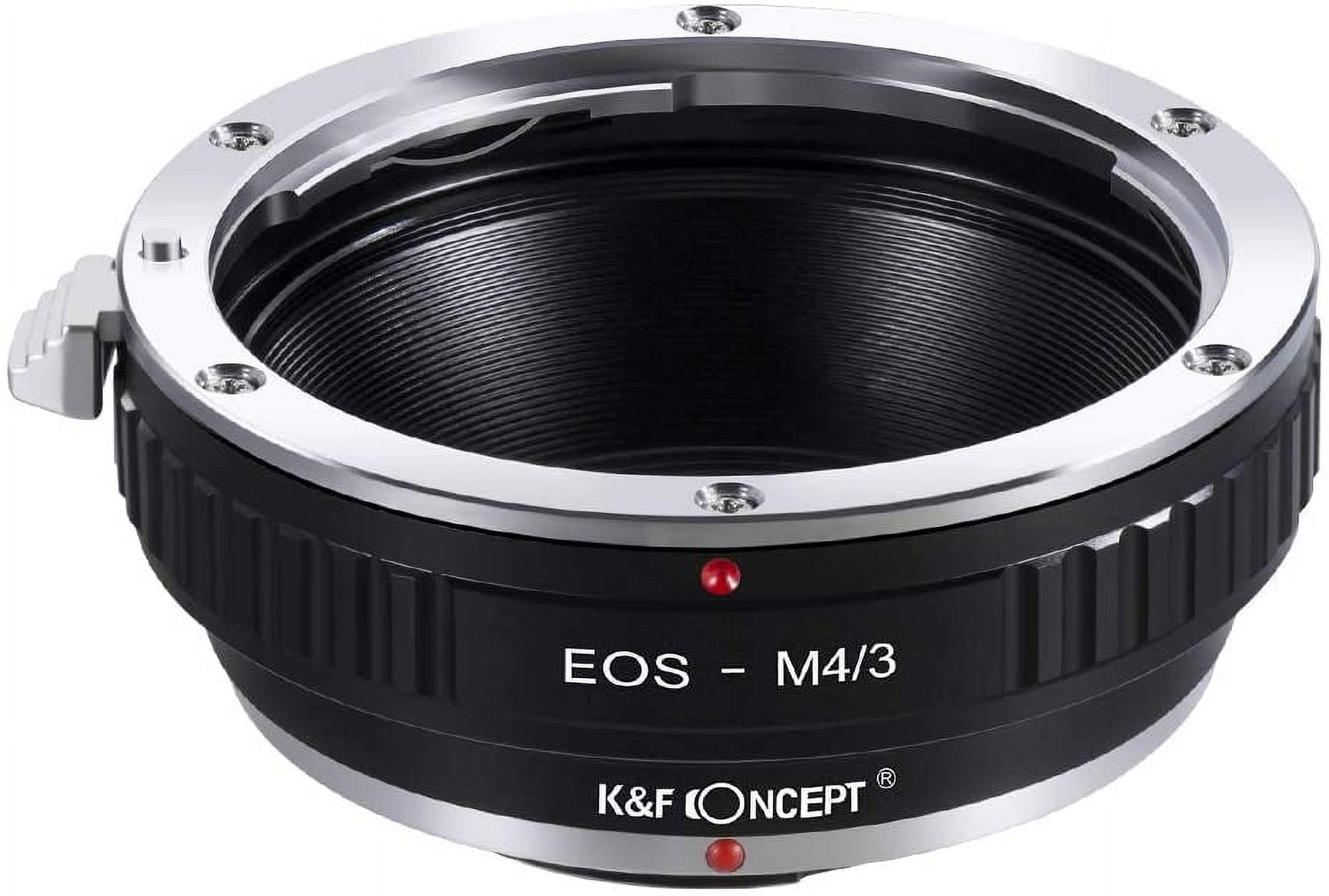 K&F Concept Lens Mount Adapter Compatible with CO EOS (EF/EF-S) Mount ...