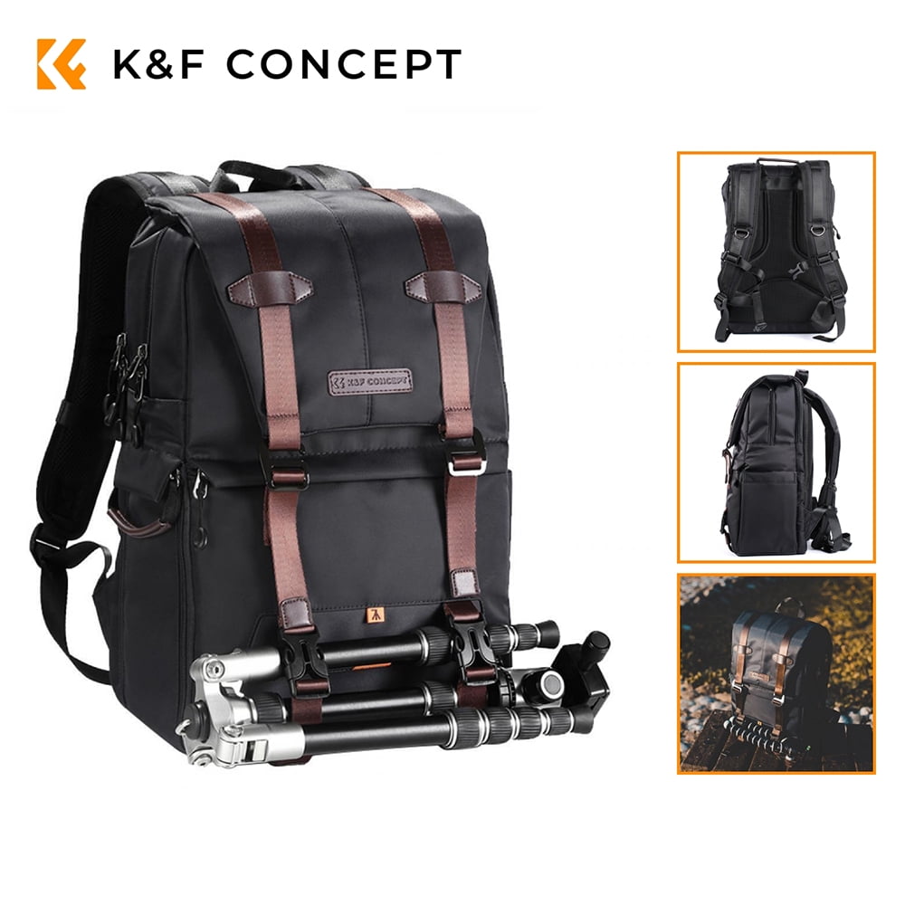 K&F Concept Lightweight Camera Backpack, Professional Photography DSLR ...