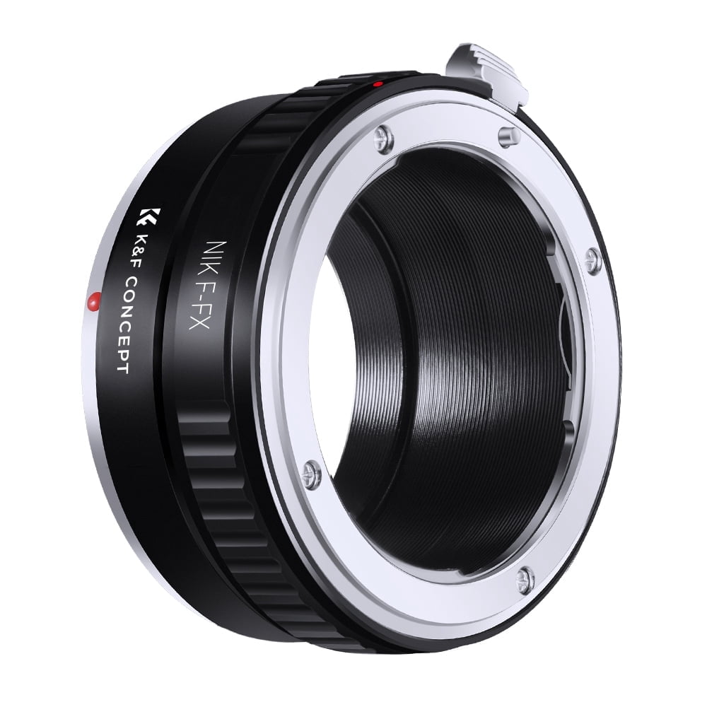 K&F CONCEPT Lens Mount Adapter, NIK Mount Lens to Fujifilm FX Mount ...