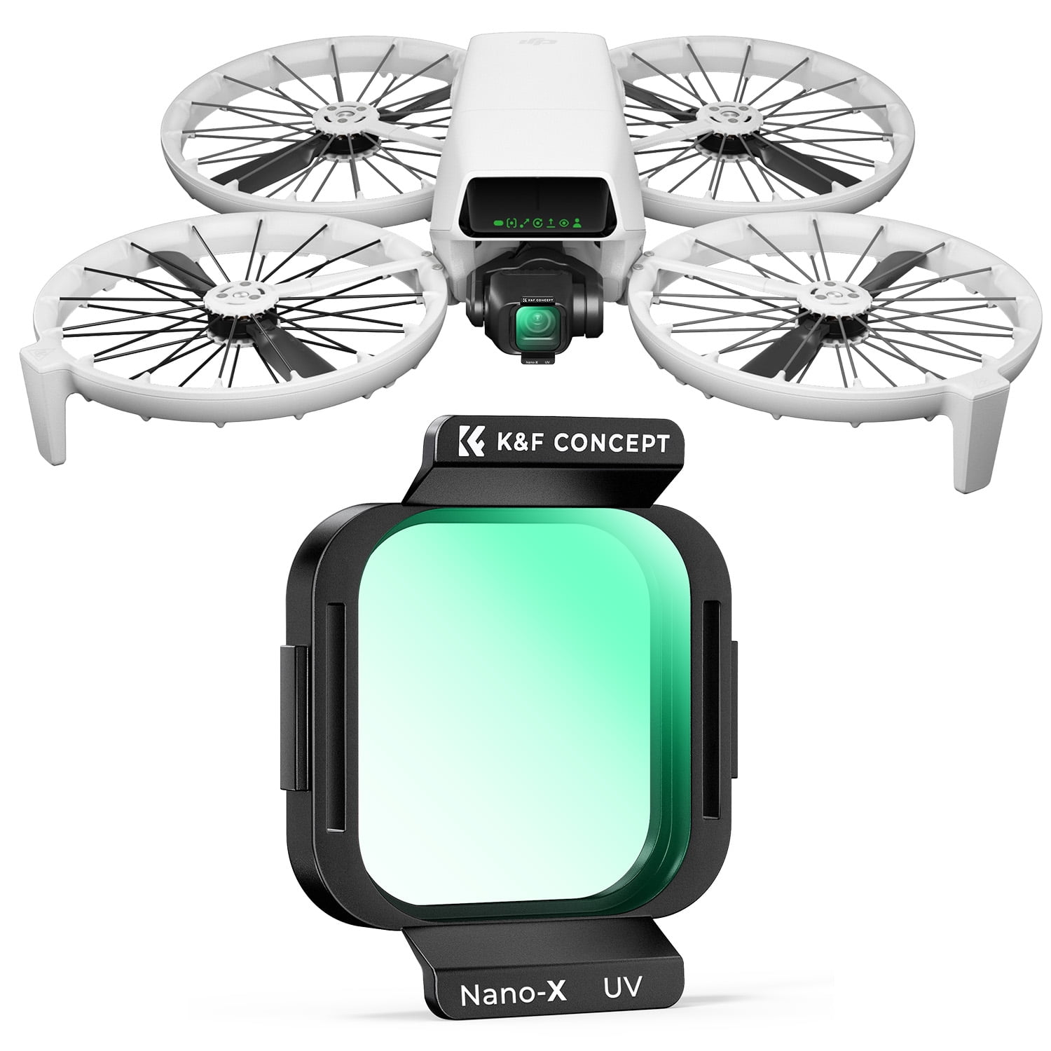 K&F Concept UV Filter for DJI Flip, MCUV Protection Filter, 28 Layer ...
