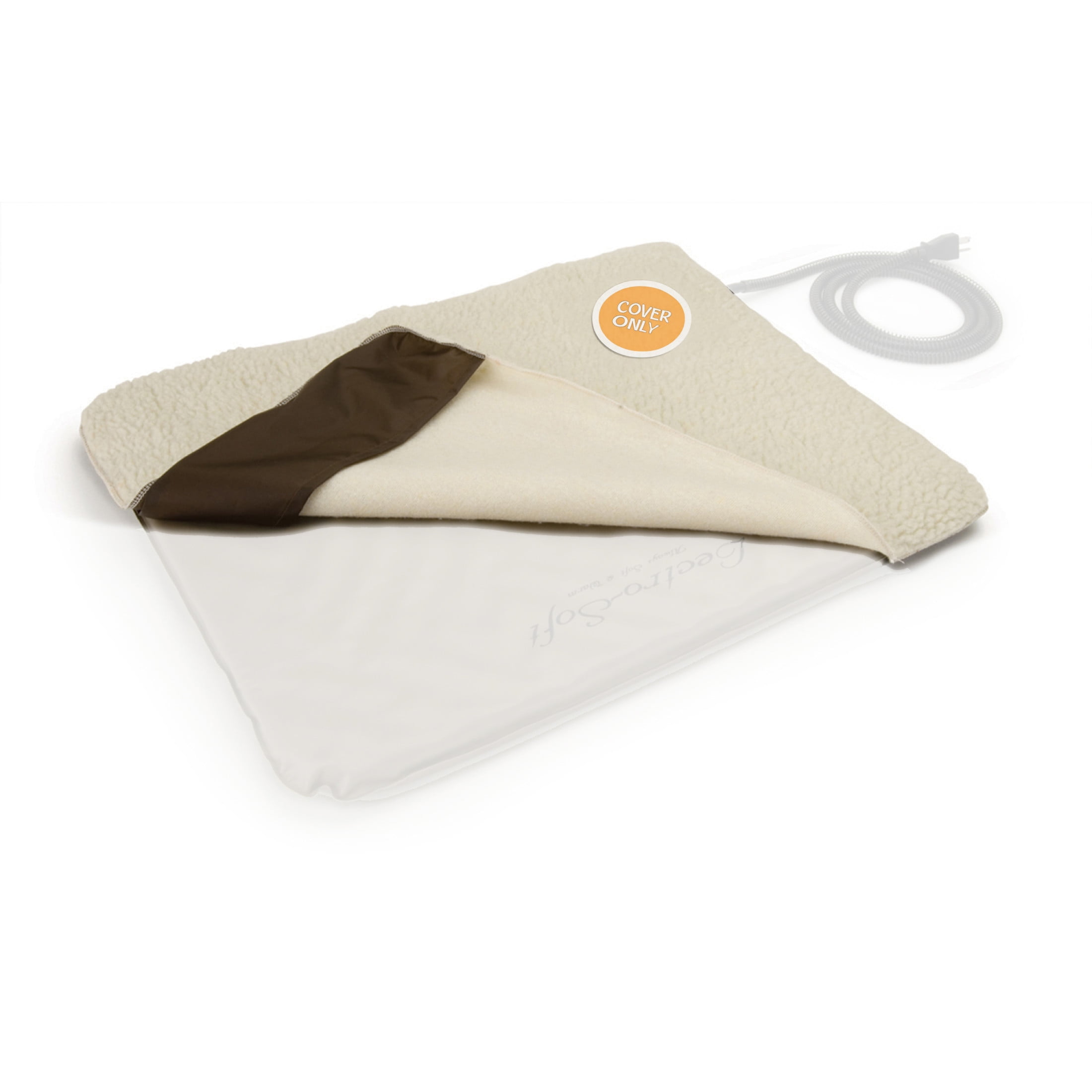 K&H Pet Products Lectro-Soft Replacement Cover, Large Size, Faux Fleece ...