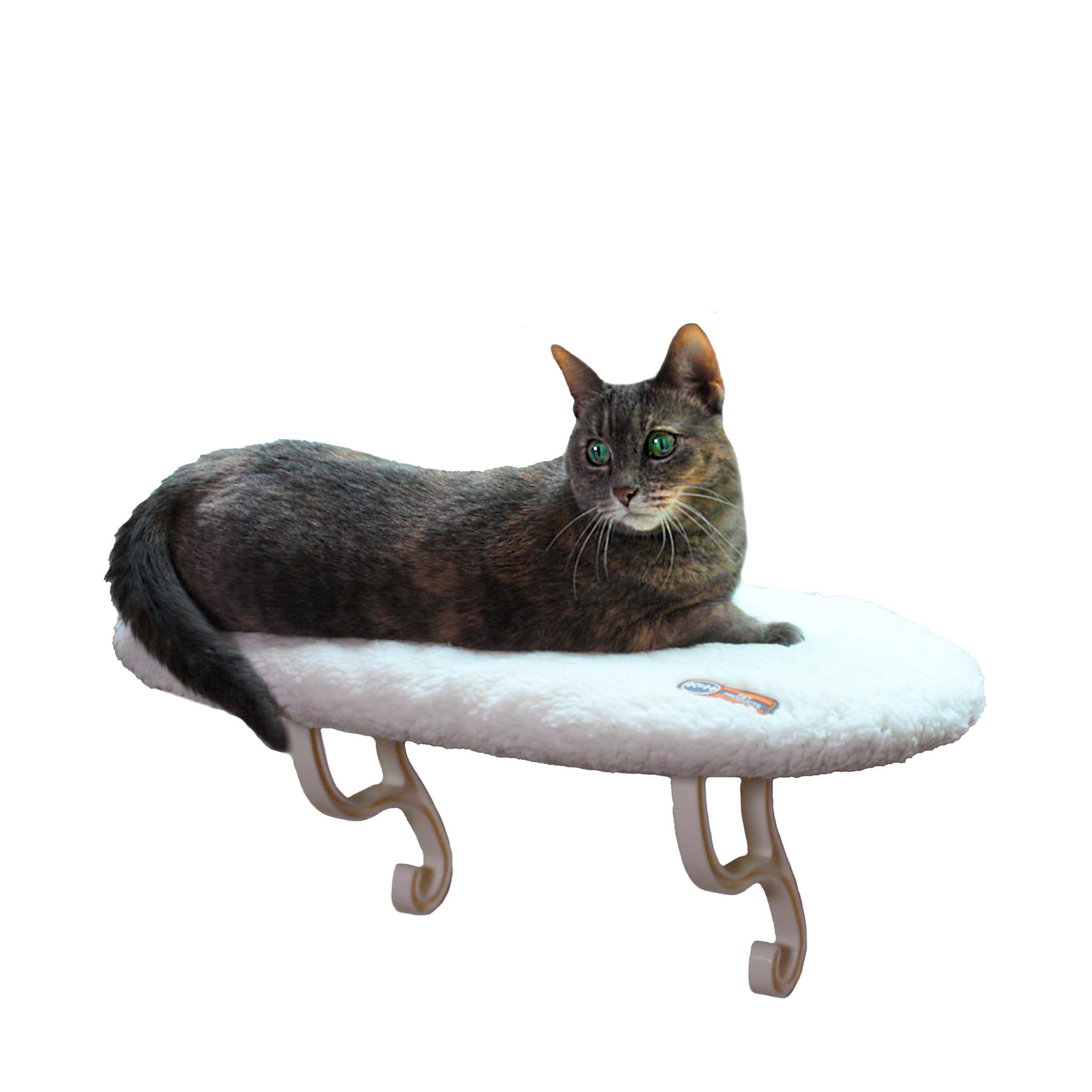 K&H Pet Products Cat Window Perch Kitty Sill with Washable Cushion Bed ...