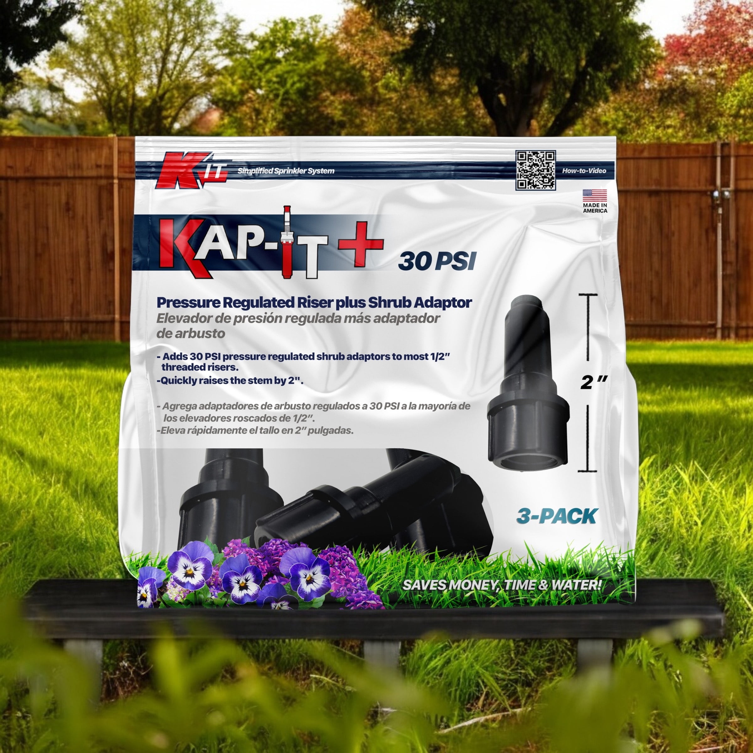 KJ Ketterling 25 PSI Hose Thread Pressure Regulator - Walmart.com