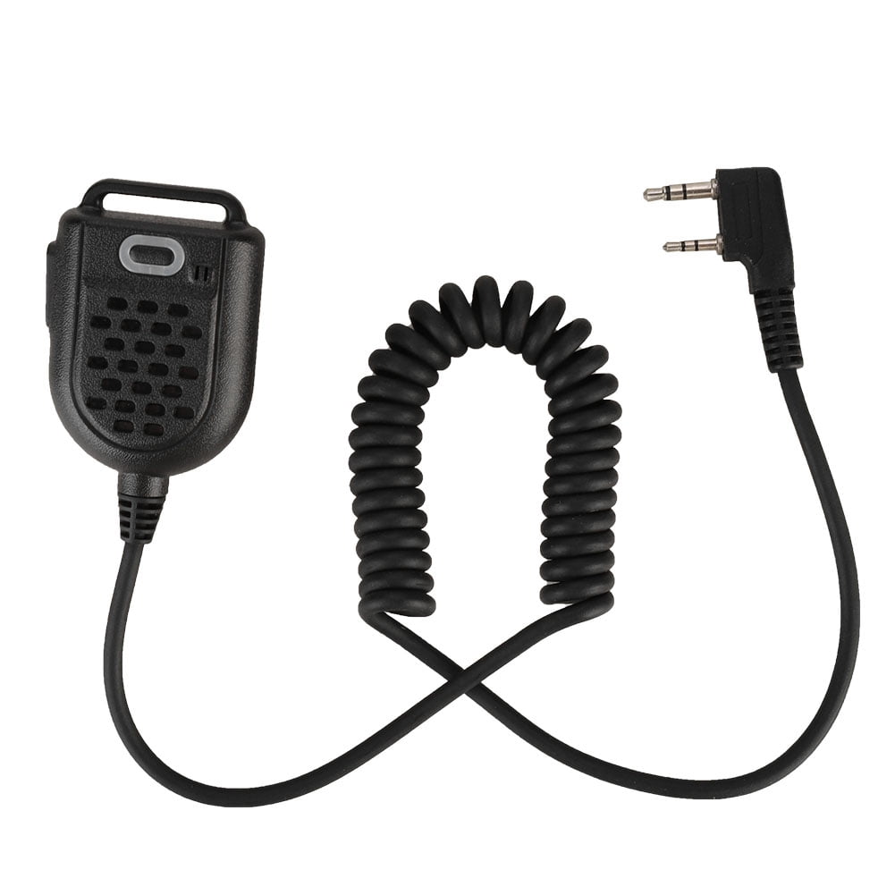 K Head Mini Walkie talkie Portable Transceiver Hand Microphone with ...