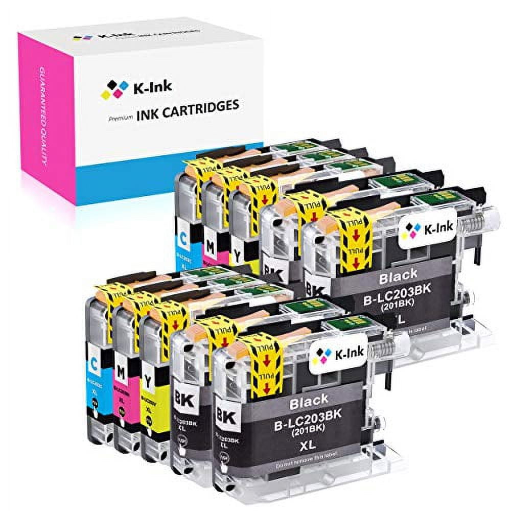 K-Ink Compatible Replacement Cartridges for Brother LC203 LC 203XL ...