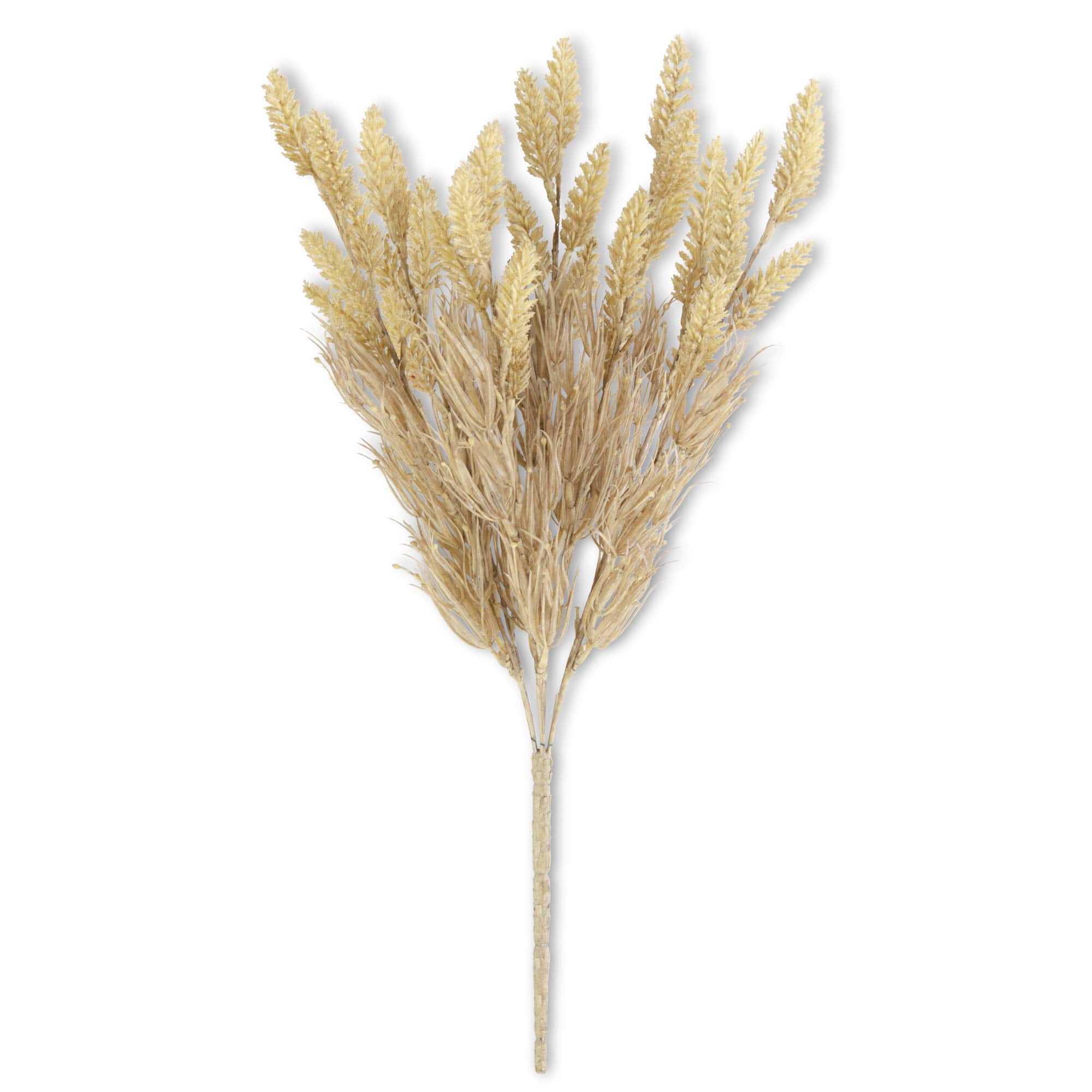 K&K Interiors 42129A-TN 20 Inch Tan Wheat Bush - Walmart.com