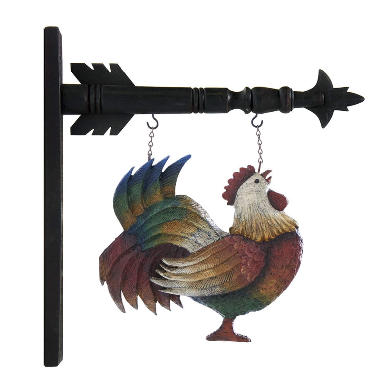 K&K Interiors Arrow Replacement Decorative Hanging Sign, Multi-color ...