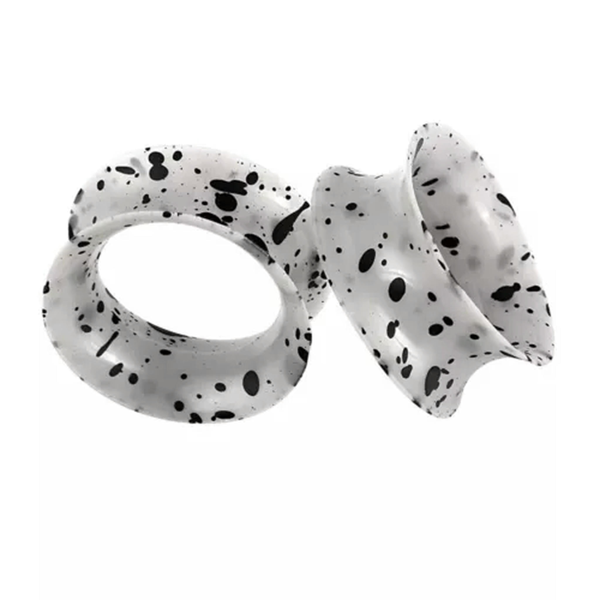 K-KED 1 Pcs Silicone Flexible Ear Gauges Plugs Expander Double Flared ...