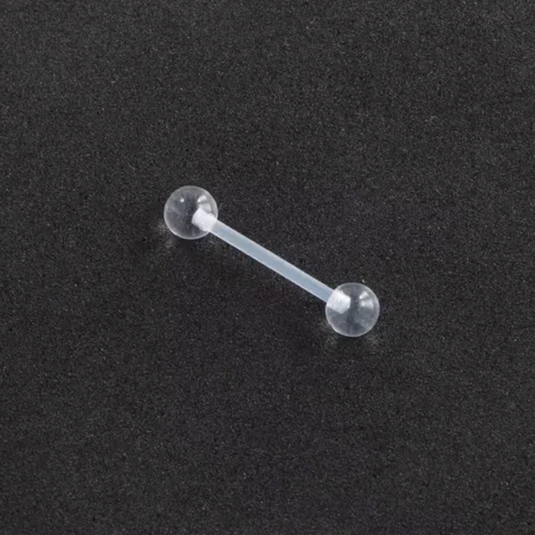 K-KED 1Pc Clear Acrylic Nose Ring Lip Eyebrow Retainer Stud Ear Navel ...