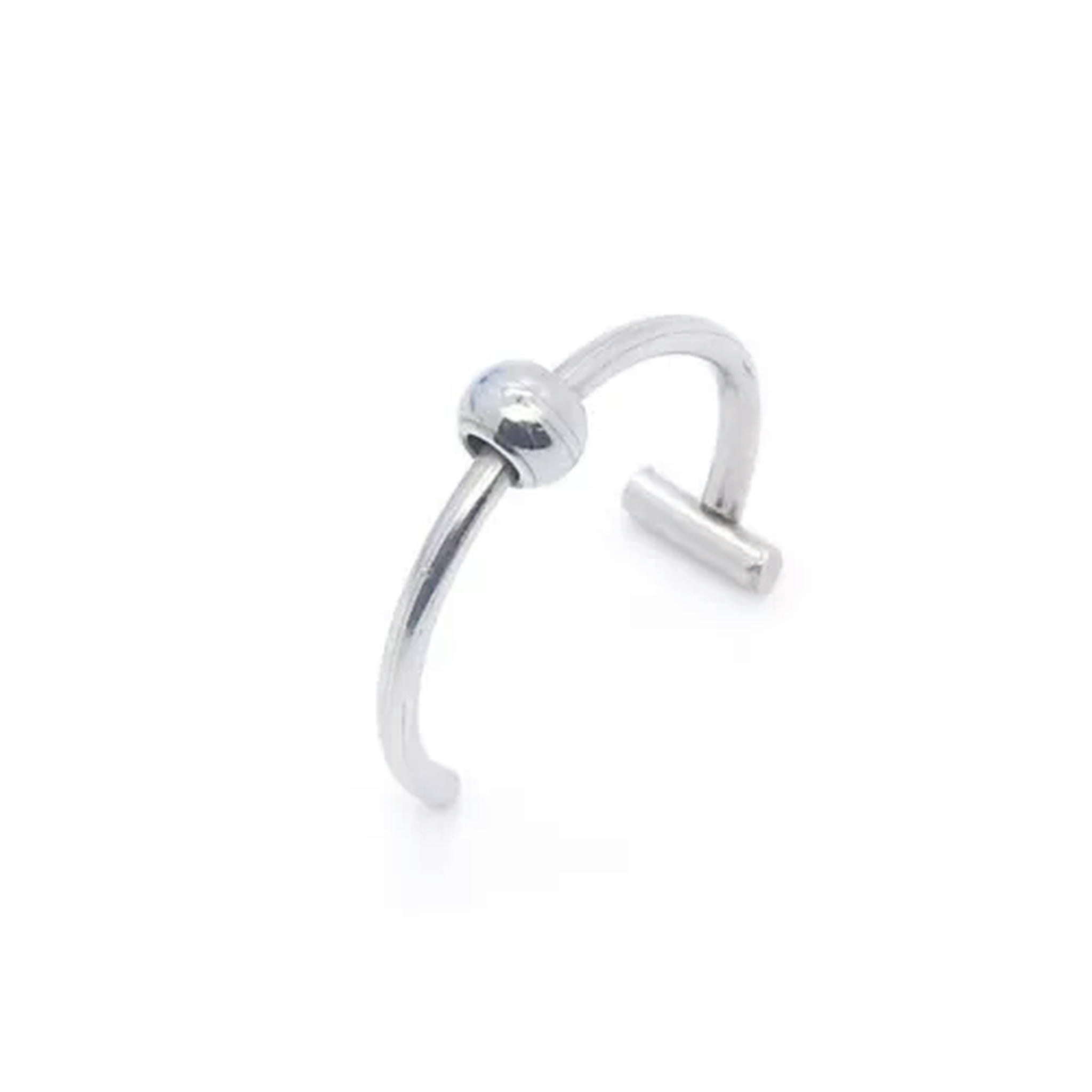 K-KED 1pc Heart Lip Clip Cuff C-shaped Septum Piercing Fake Body ...