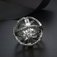 K-KED 1pc Unisex Astronomical Ball Ring Rotating Cosmic Rings Vintage ...