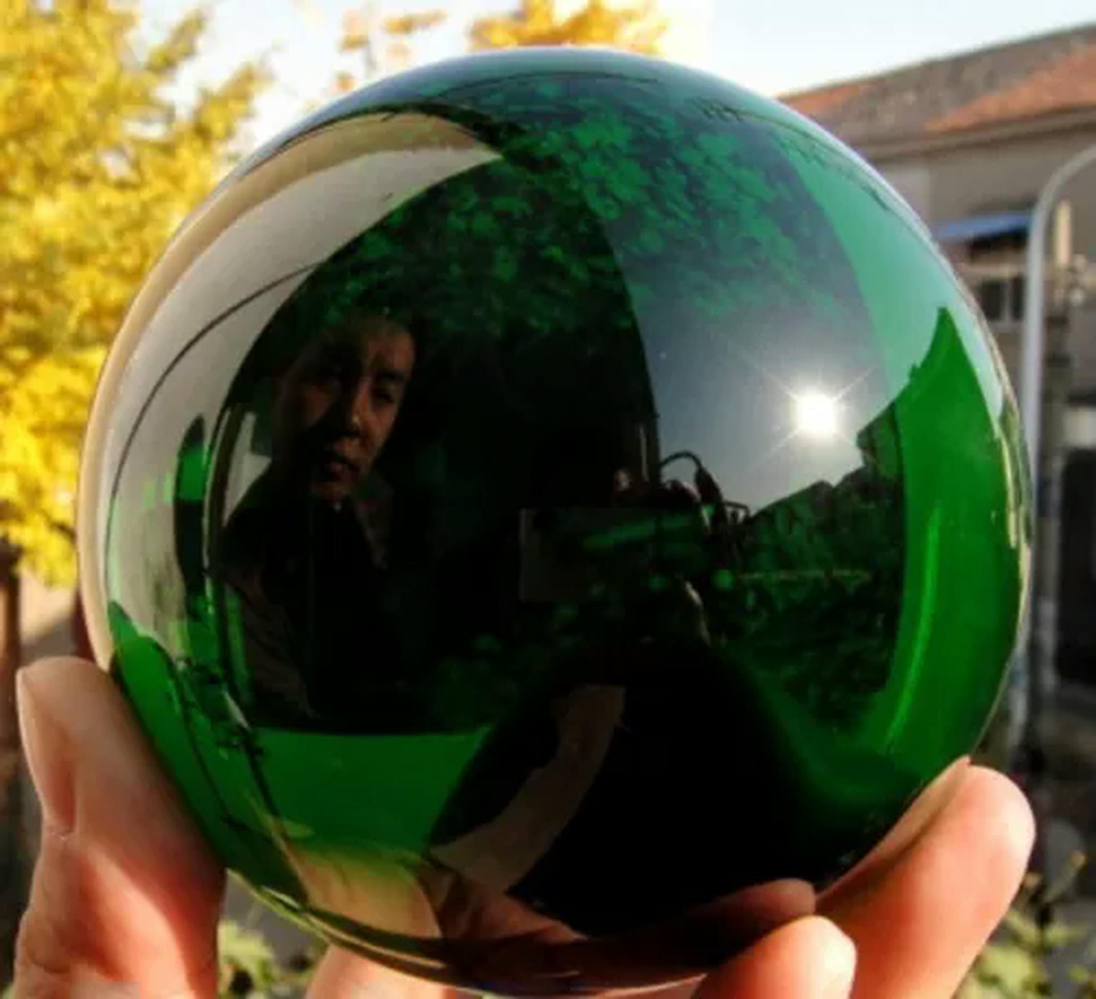 K-KED 20-40MM Round Glass Crystal Ball Sphere Buyers Select the Size ...