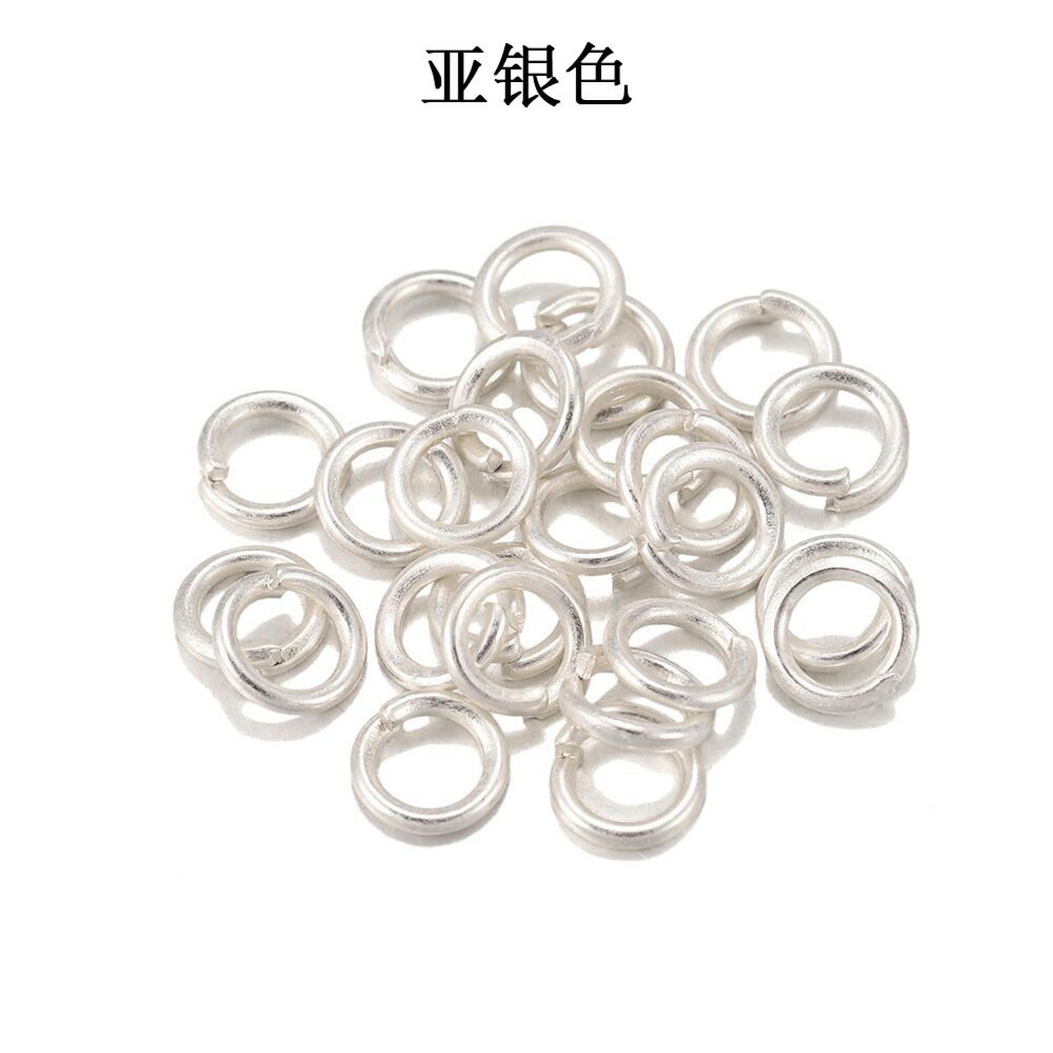 K-KED 3~20mm Open Jump Rings Loops Split Rings Connectors for DIY ...