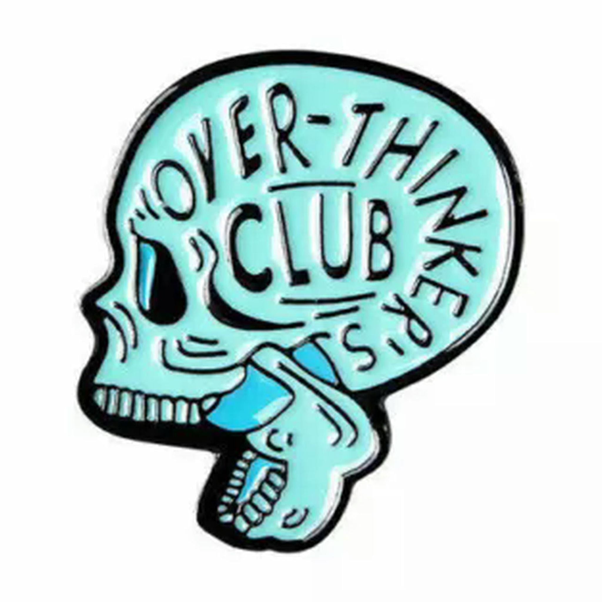 K-KED 4PCS Funny Lapel Brooch Pins Punk Skeleton Skull Enamel Backpack ...