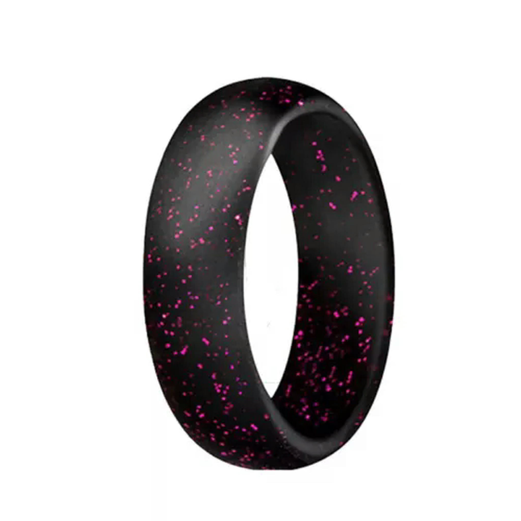 K-KED 5.7mm Silicone Rings Women Wedding Rubber Bands Hypoallergenic ...
