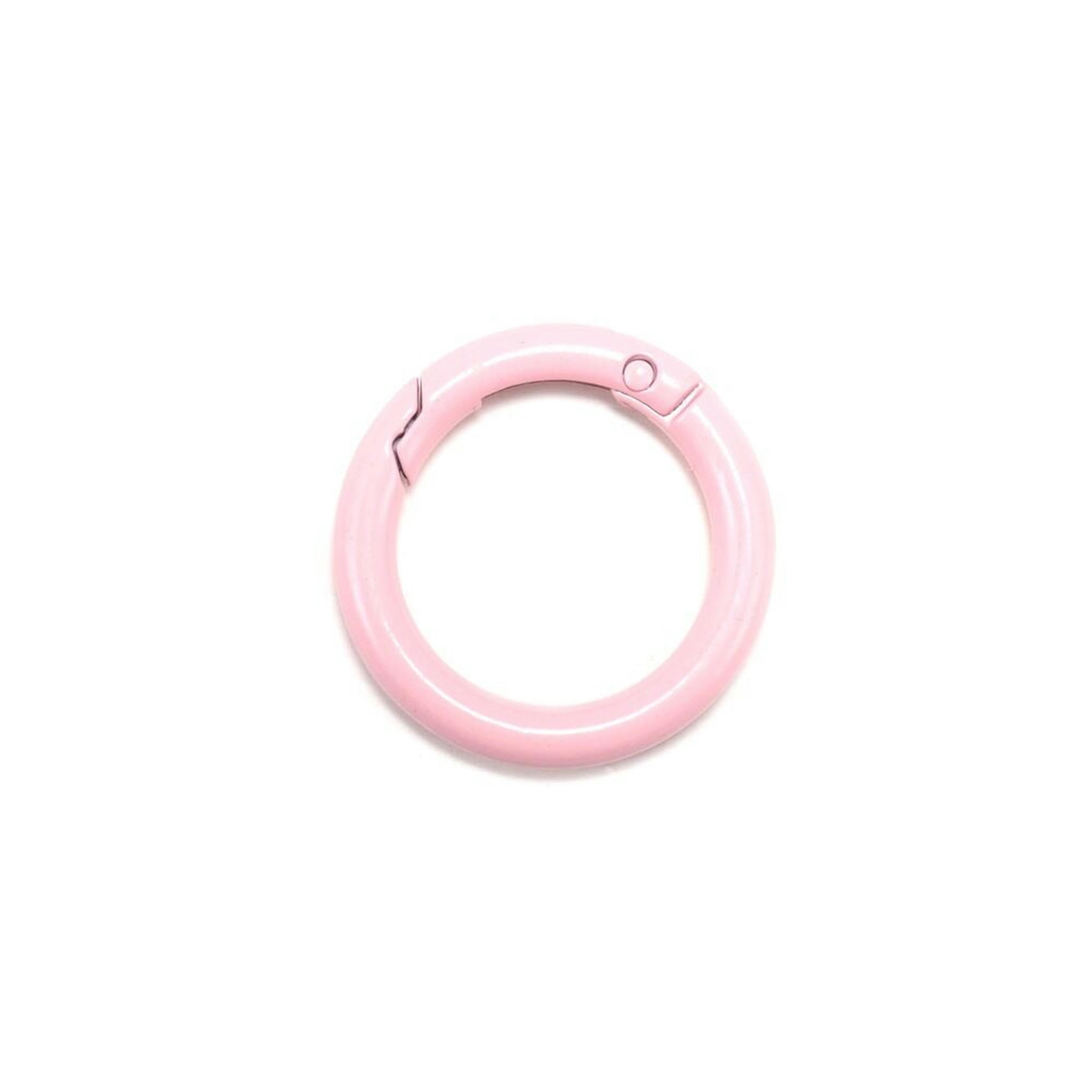 K-KED 5 Pcs Candy Color O Ring Openable Keyring Keychain Ring Metal ...