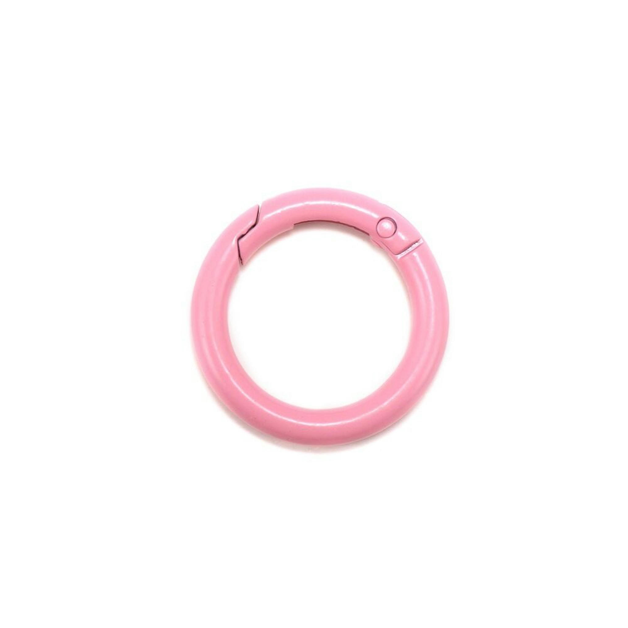 K-KED 5 Pcs Candy Color O Ring Openable Keyring Keychain Ring Metal ...