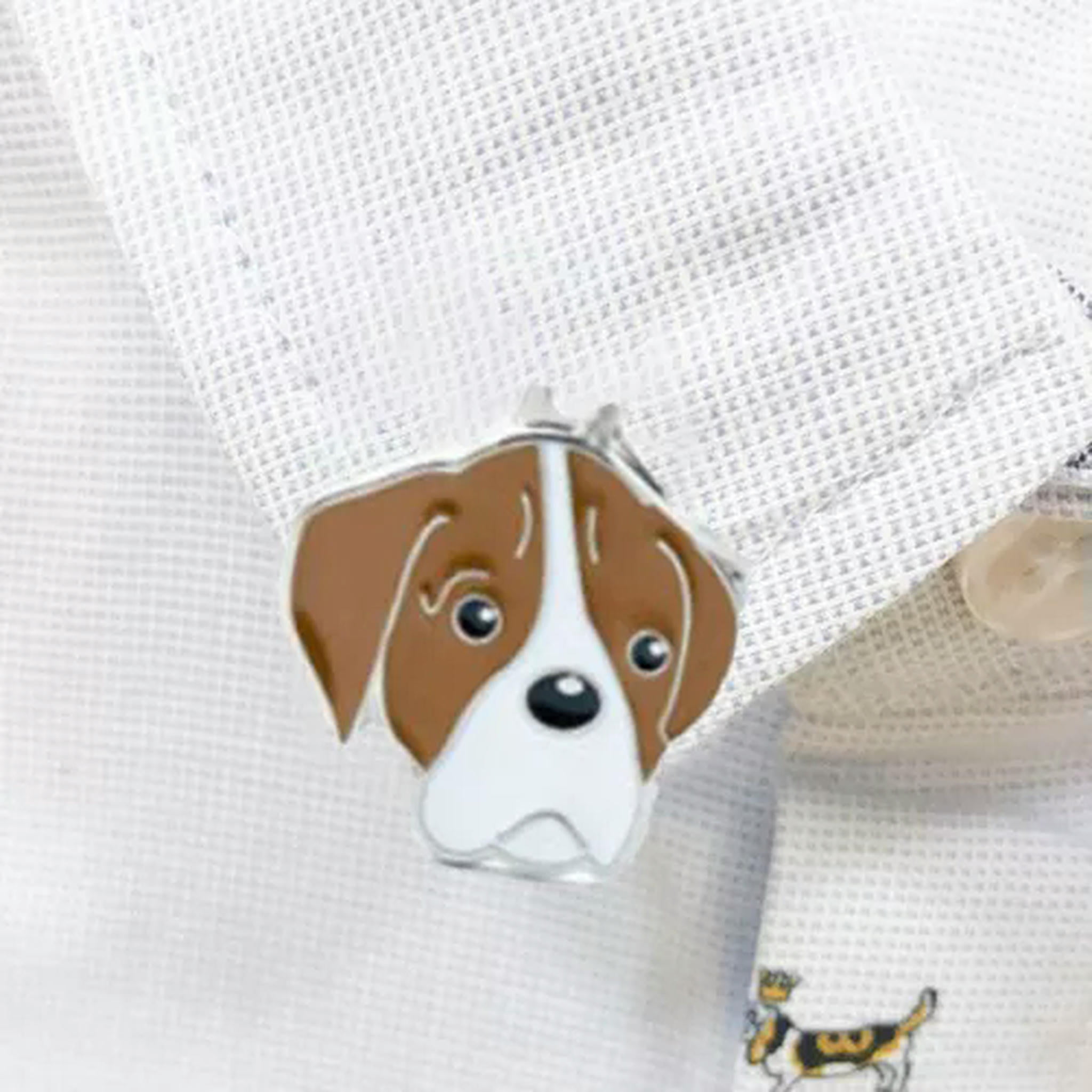 K-KED 50 Styles Cartoon Pet Dog Pin Badges Lapel Brooches Metal Enamel ...