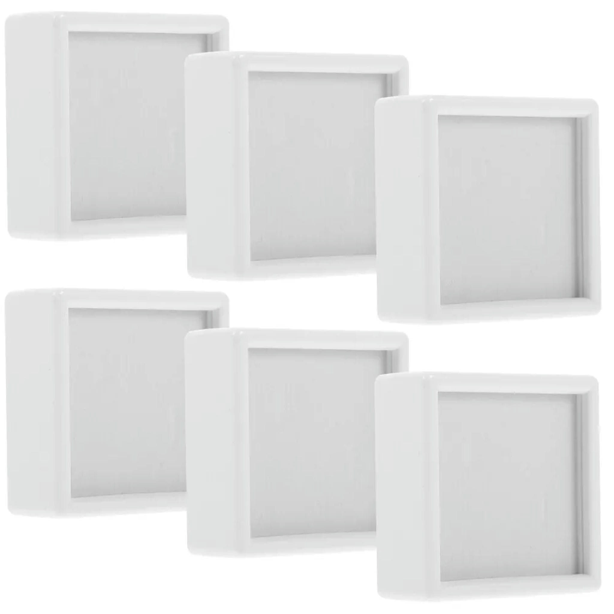 K-KED 6 Pcs Delicate Jewelry Organizer Stand Display Box Gemstone ...