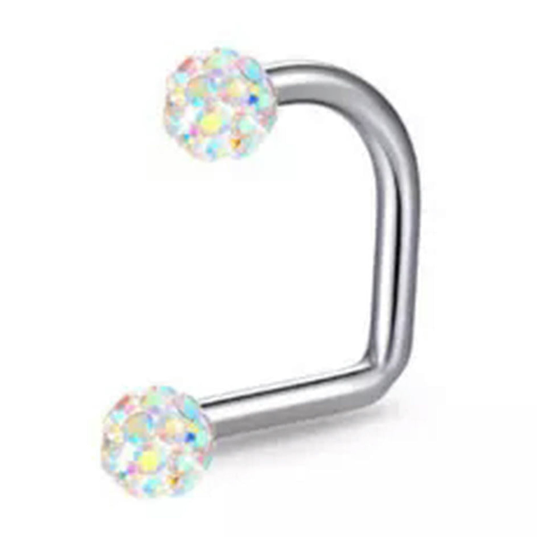 K-KED Fake Body Piercing Non-piercing Lip Clip Cuff Piecing Lip Stud ...