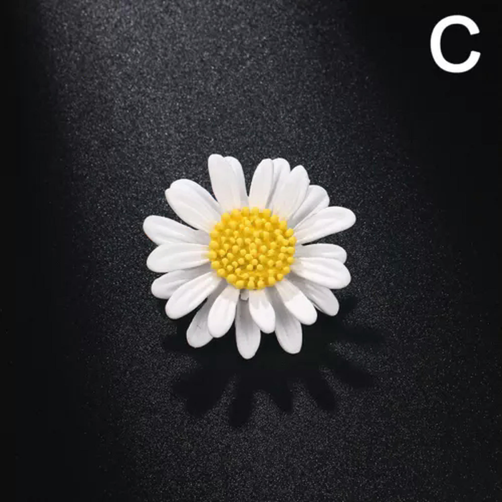 K-KED Fashion Enamel Lapel Badge Collar Pin Daisy Flower Corsage Brooch ...