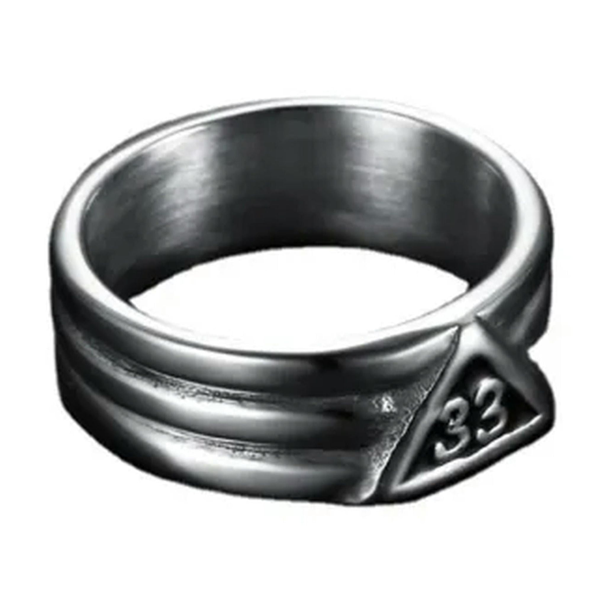 K-KED Gold Plated Stainless Steel Mens Scottish Rite 33rd Degree ...