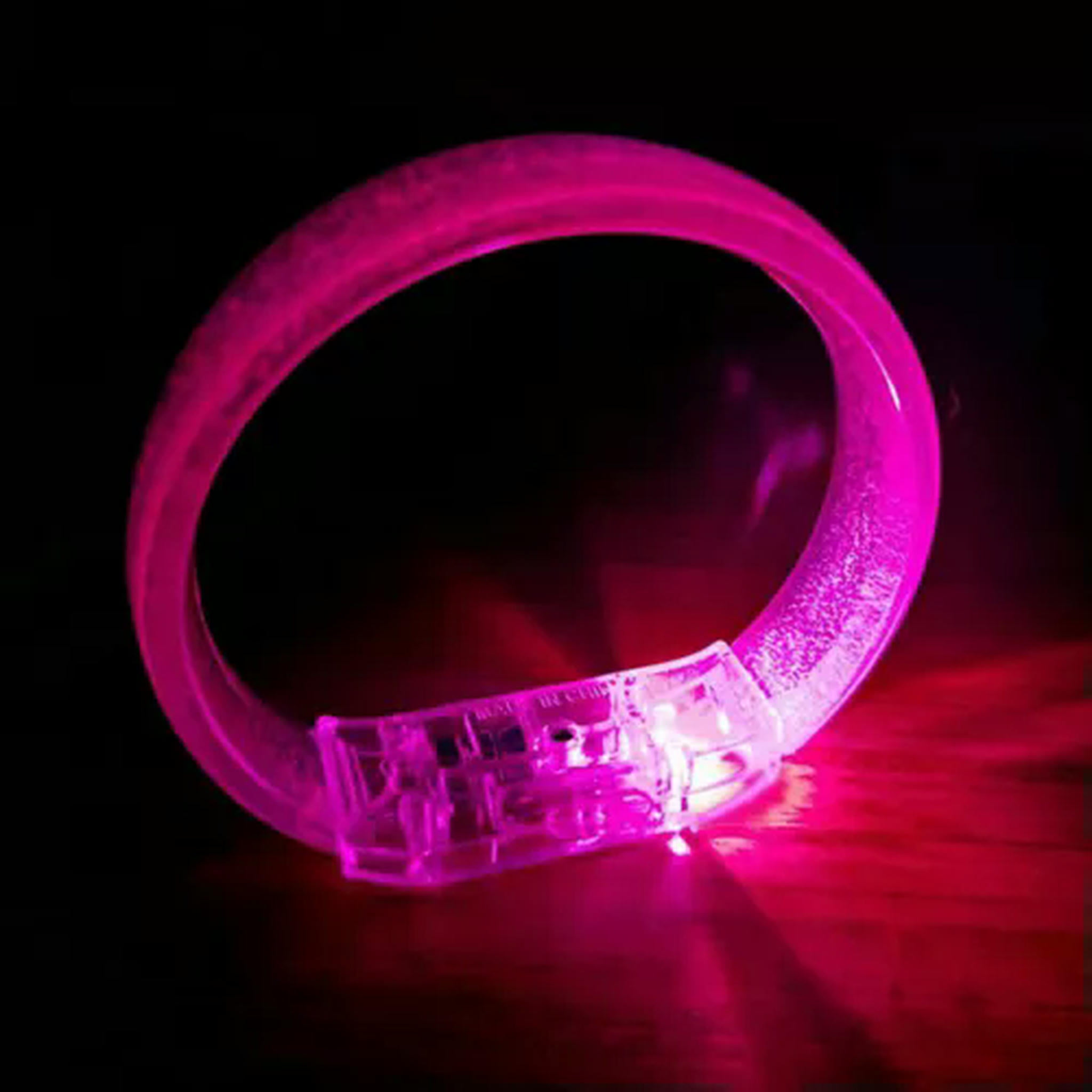 K-KED Light Up LED Bracelets Flashing Glowing Wrist Band Blinking ...