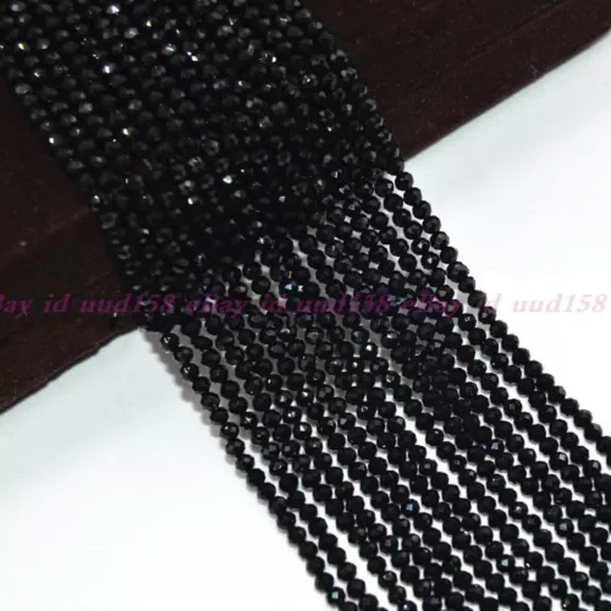 K-KED Lots 3mm Faceted Bright Multi-Color Spinel Round Gems Loose Beads ...