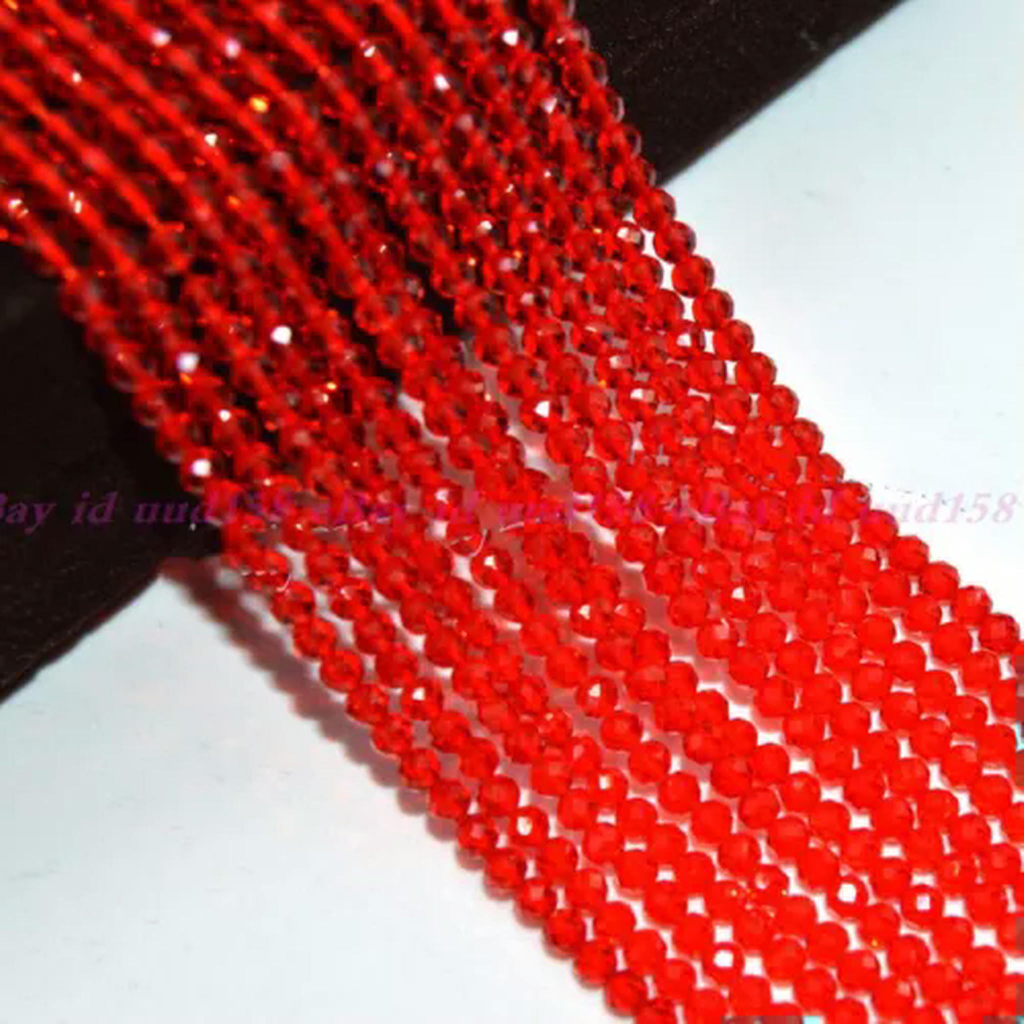 K-KED Lots 3mm Faceted Bright Multi-Color Spinel Round Gems Loose Beads ...
