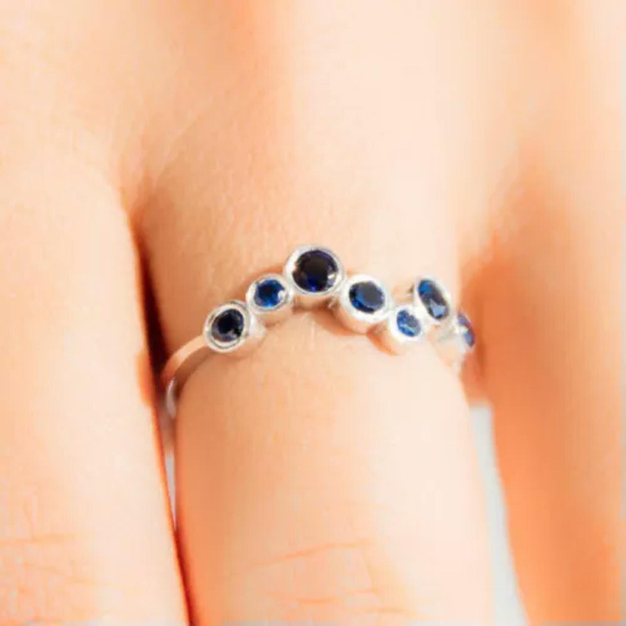 K-KED Luxury Women 925 Silver Filled Wedding Party Ring Cubic Zircon Delicate Jewelry Sz 6-10-7 ...