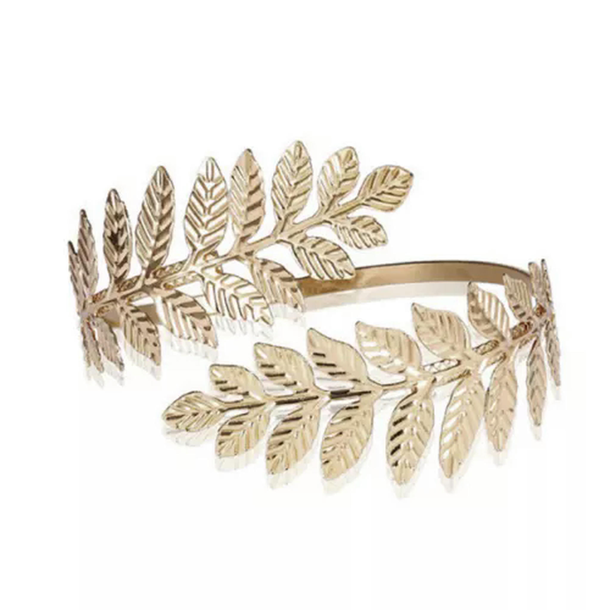 K-KED Metal Greek Roman Laurel Leaf Bracelet Armband Upper Arm Cuff ...