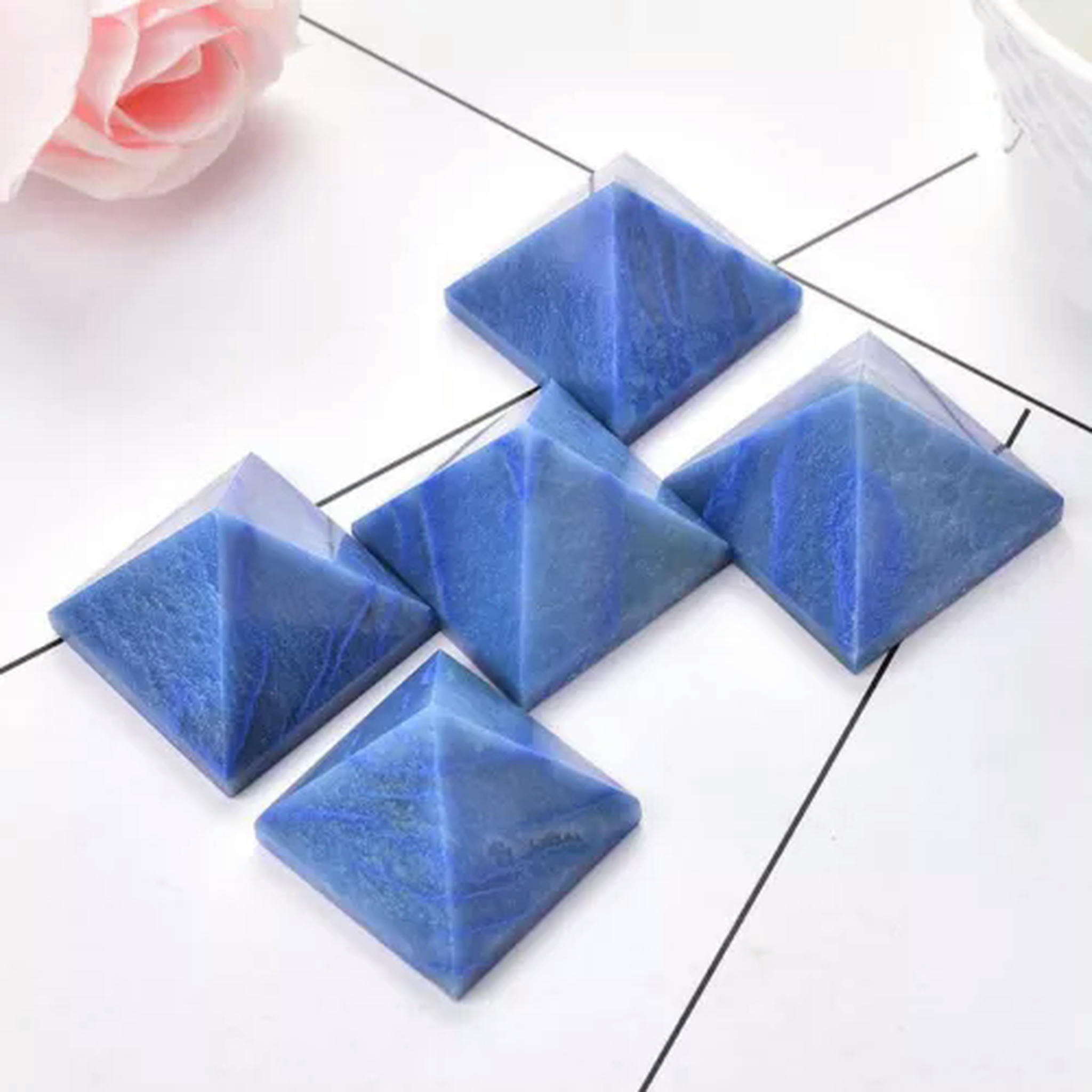 K-KED Natural Healing Quartz Crystal Point Tower Chakra Rock Gems ...