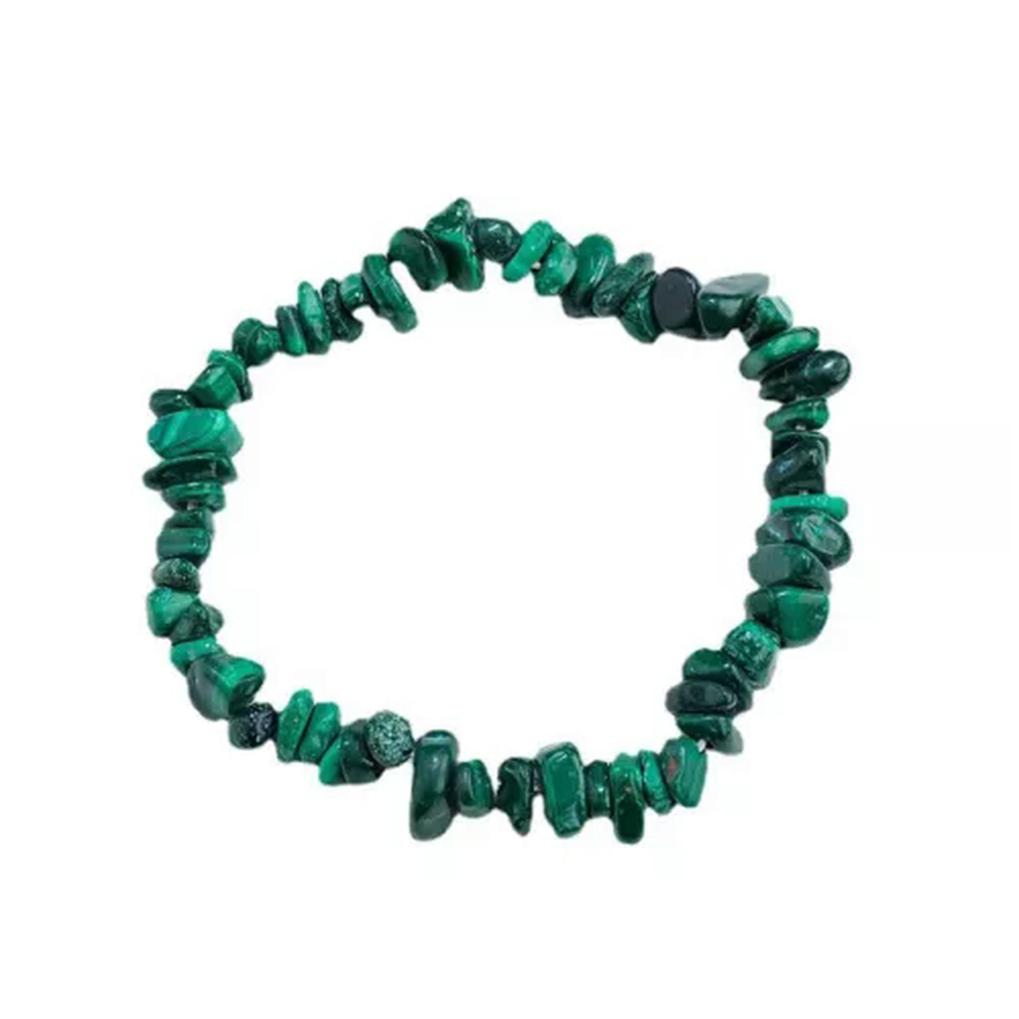 K-KED Natural Healing Quartz Gravel Hand Strings Crystal Gems Stretchy ...