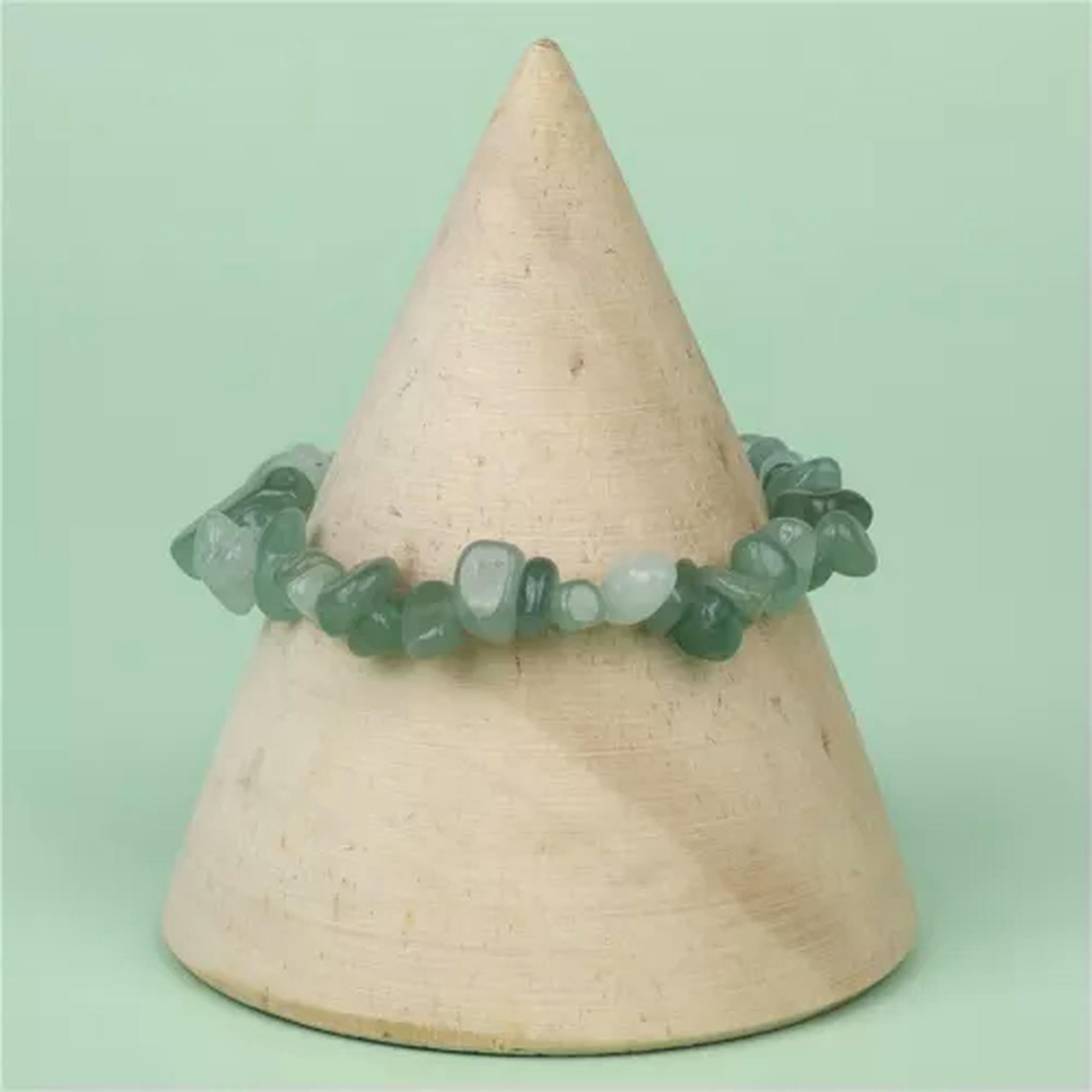 K-KED Natural Healing Quartz Gravel Hand Strings Crystal Stretchy ...