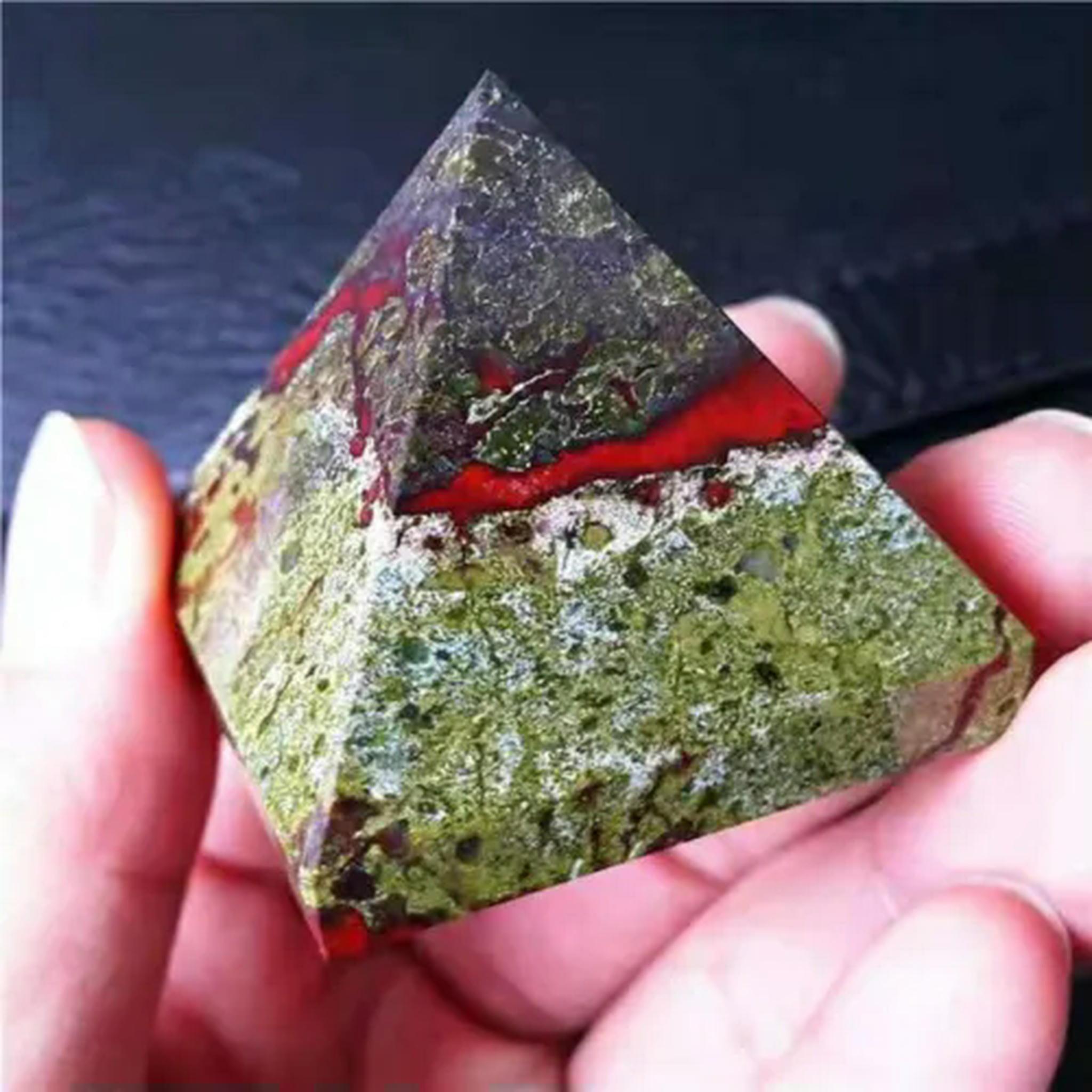 K-KED Natural Quartz Crystal Point Tower Chakra Healing Energy Stone ...
