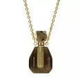 K-KED Natural Smoky Quartz Perfume Essential Oil Bottle Crystal Healing ...