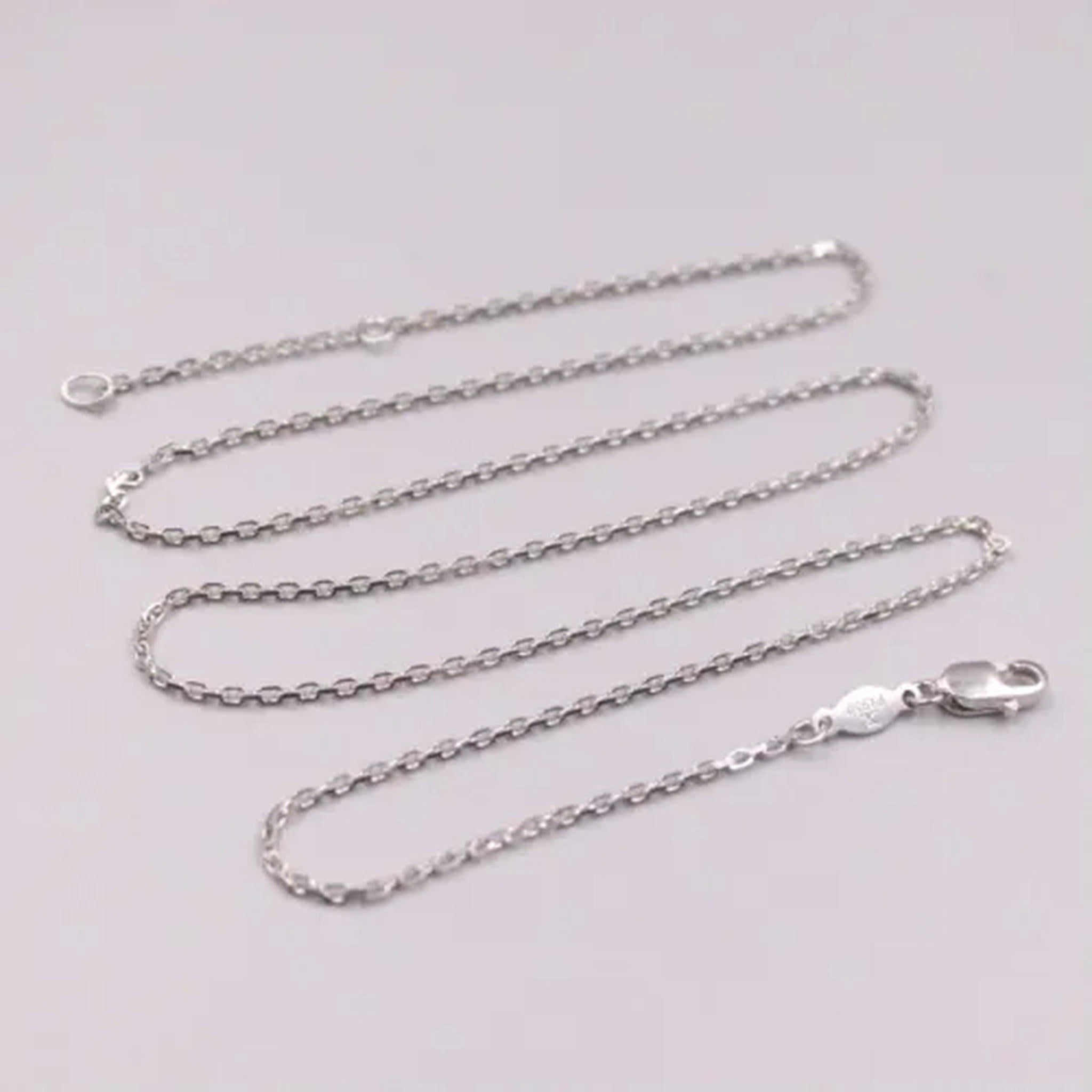 K-KED Pt950 Pure Platinum 950 Chain Necklace For Women Real Platinum ...