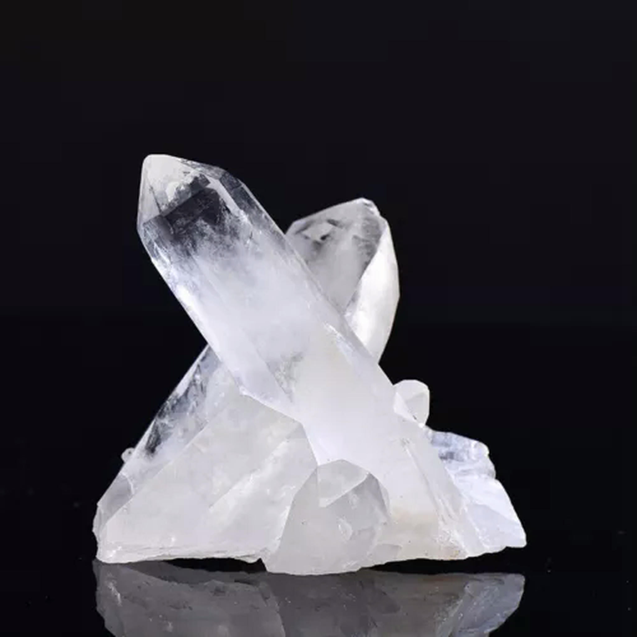 K-KED Raw Natural Clear Quartz Crystal Cluster Rough Gemstone Geode ...
