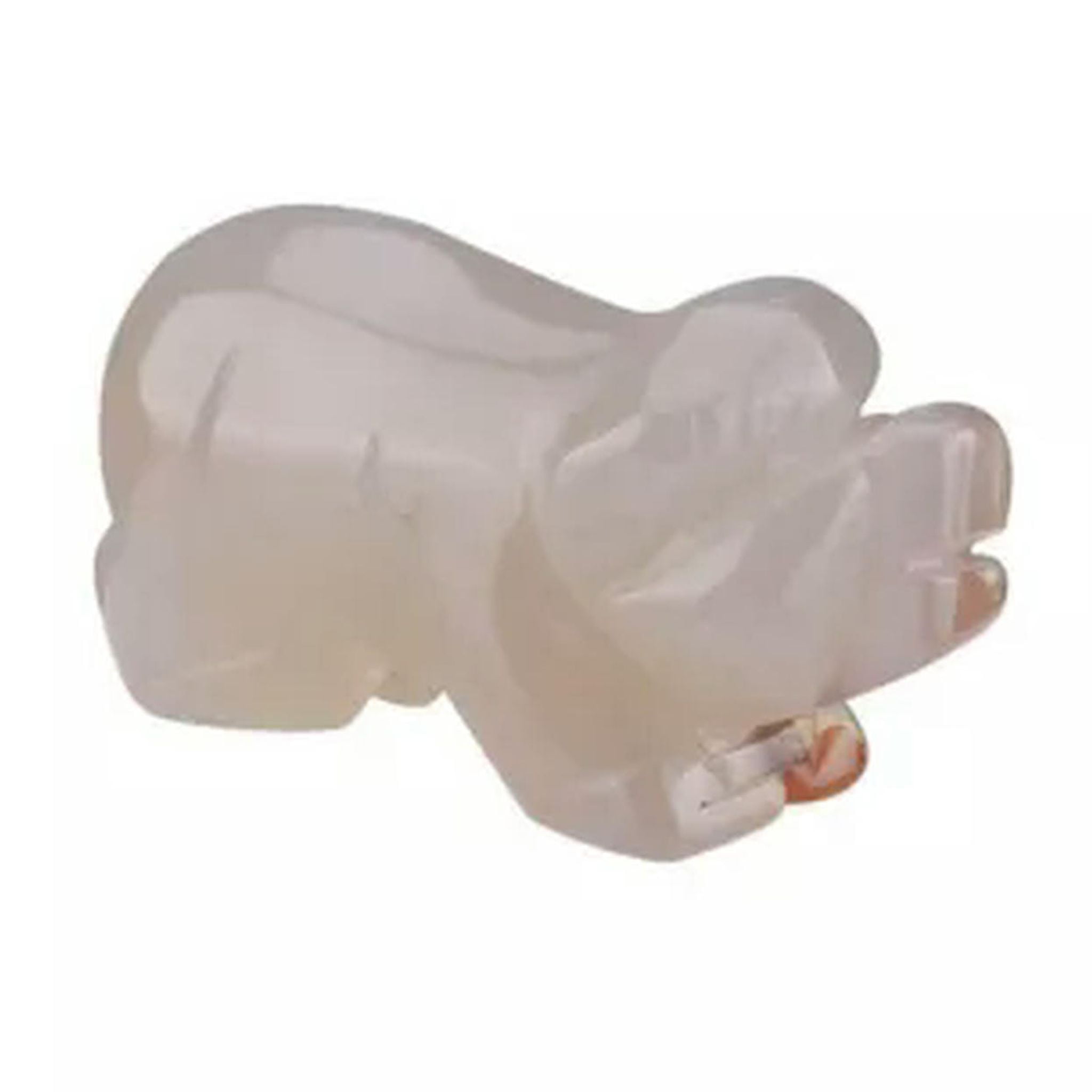 K-KED Raw Natural Quartz Crystal Skull Carved Pig Wild Boar Piggy ...