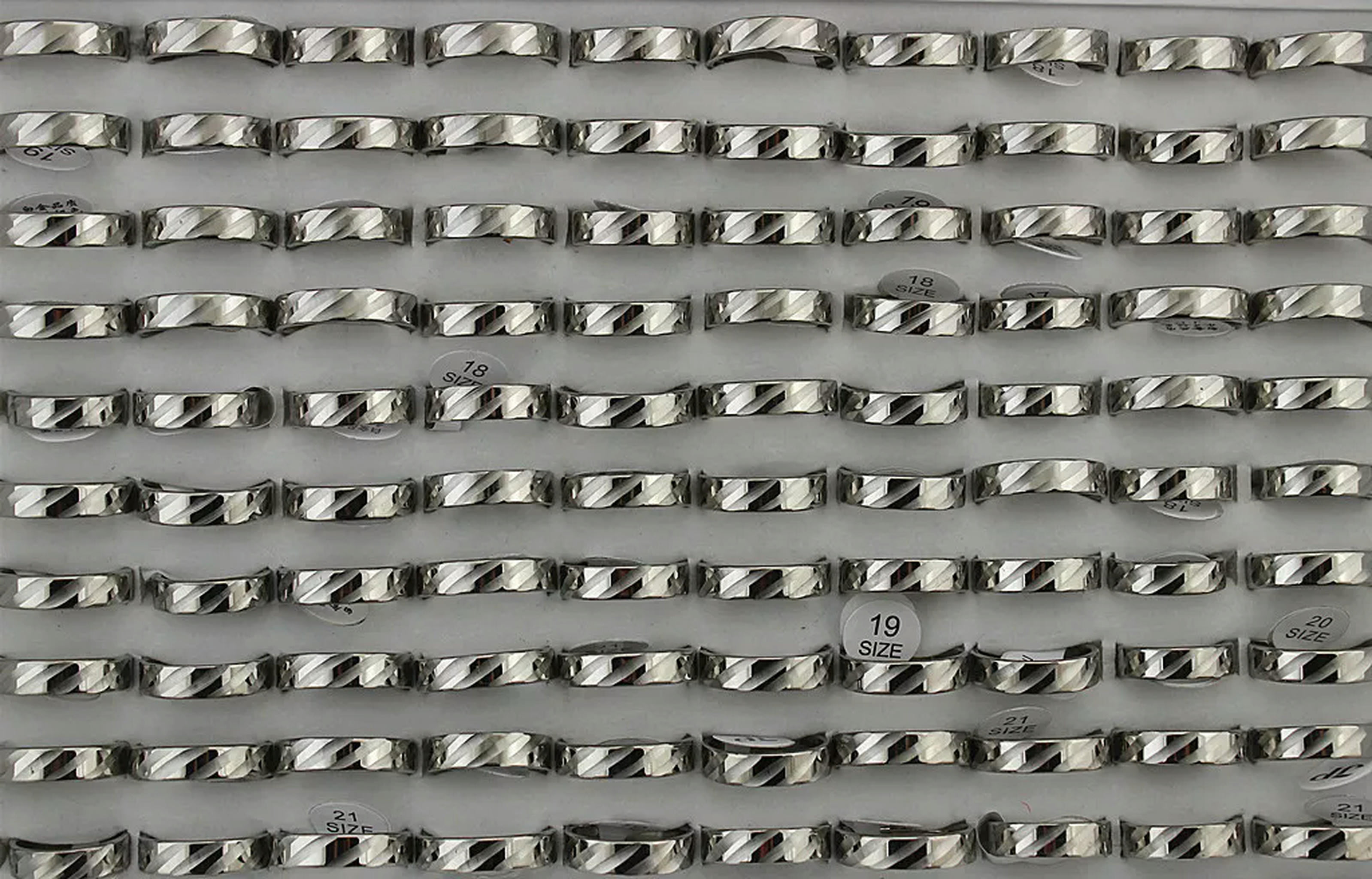 K-KED Wholesale Delicate Jewelry Lots 32pcs Trendy Stainless Steel Men ...