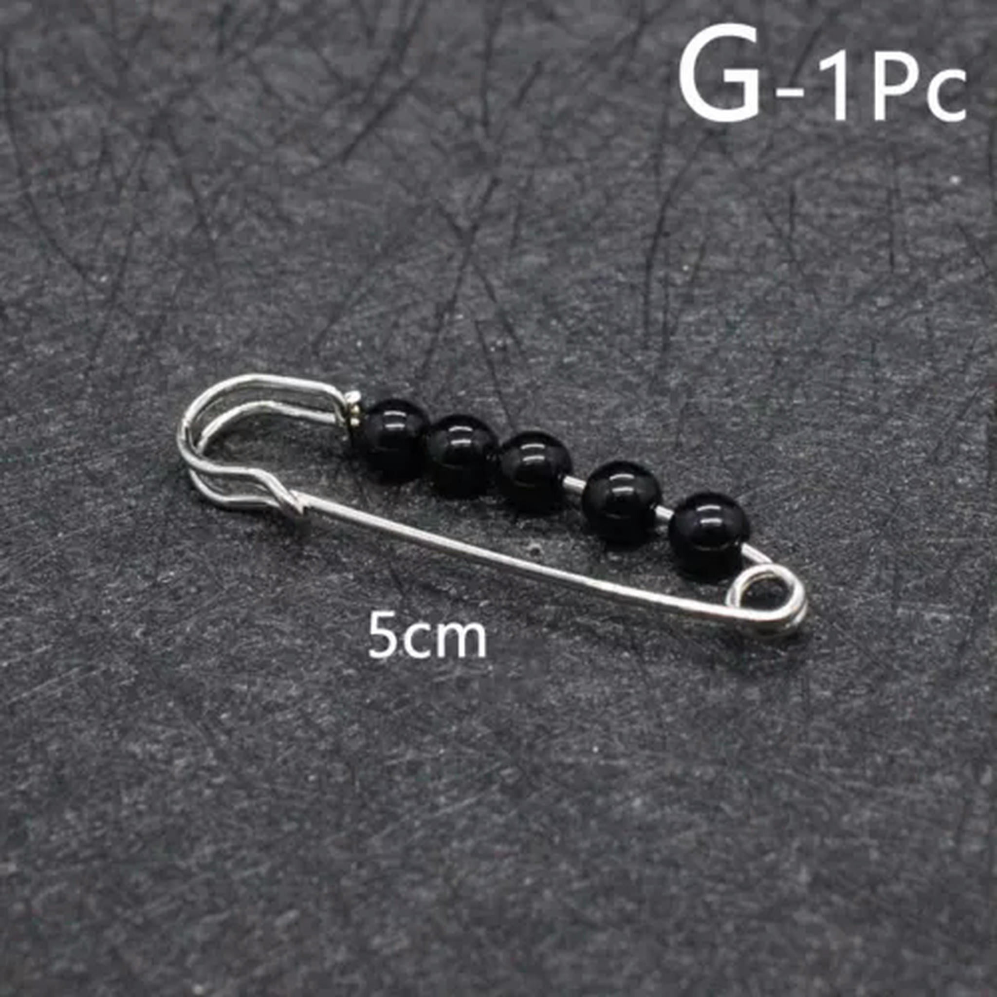 K-KED Women Pearl Safety Pin Brooch Sweater Cardigan Clip Breastpin ...