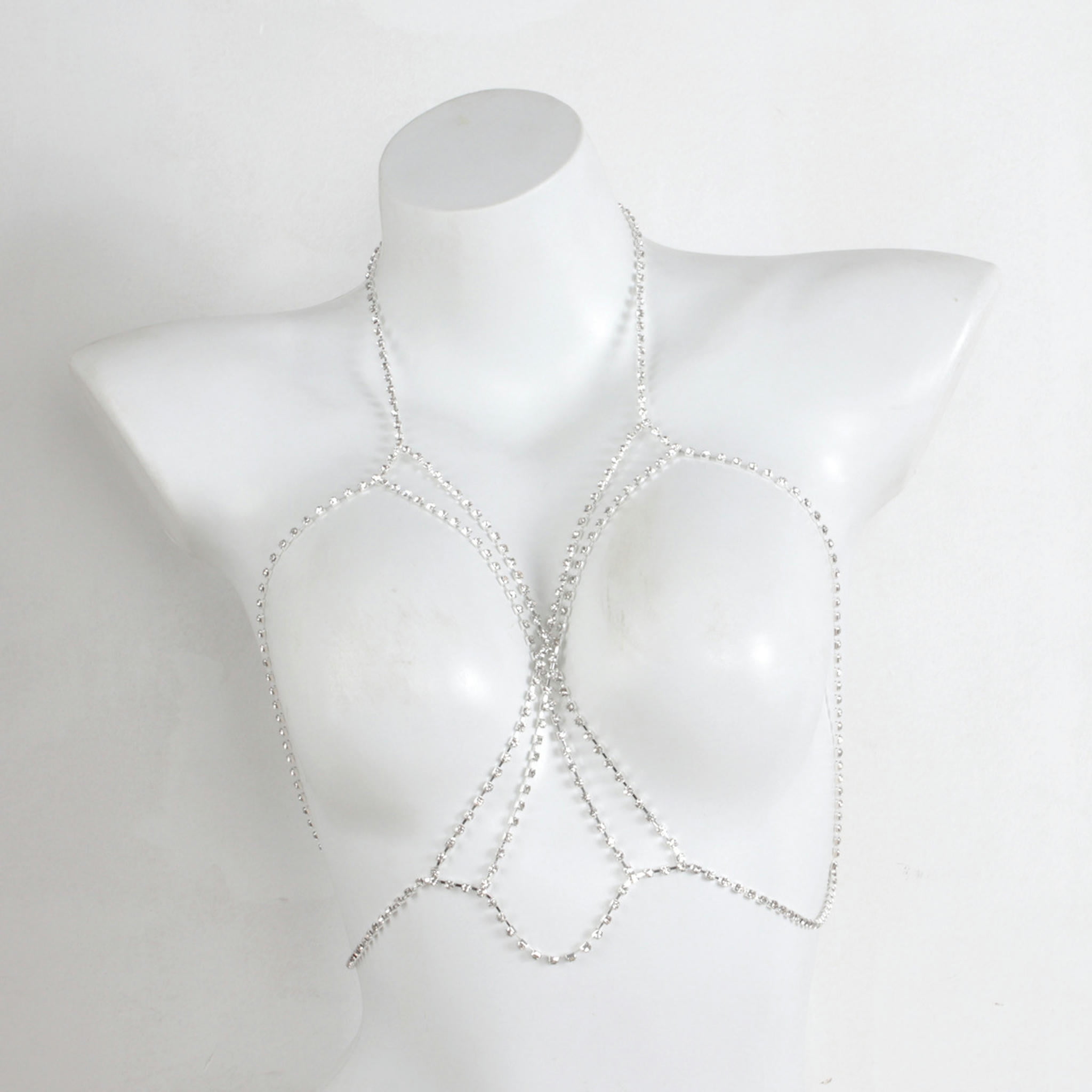 K-KED Women's Diamond Sexy Nightclub Beach Multi Layered Cross Body ...