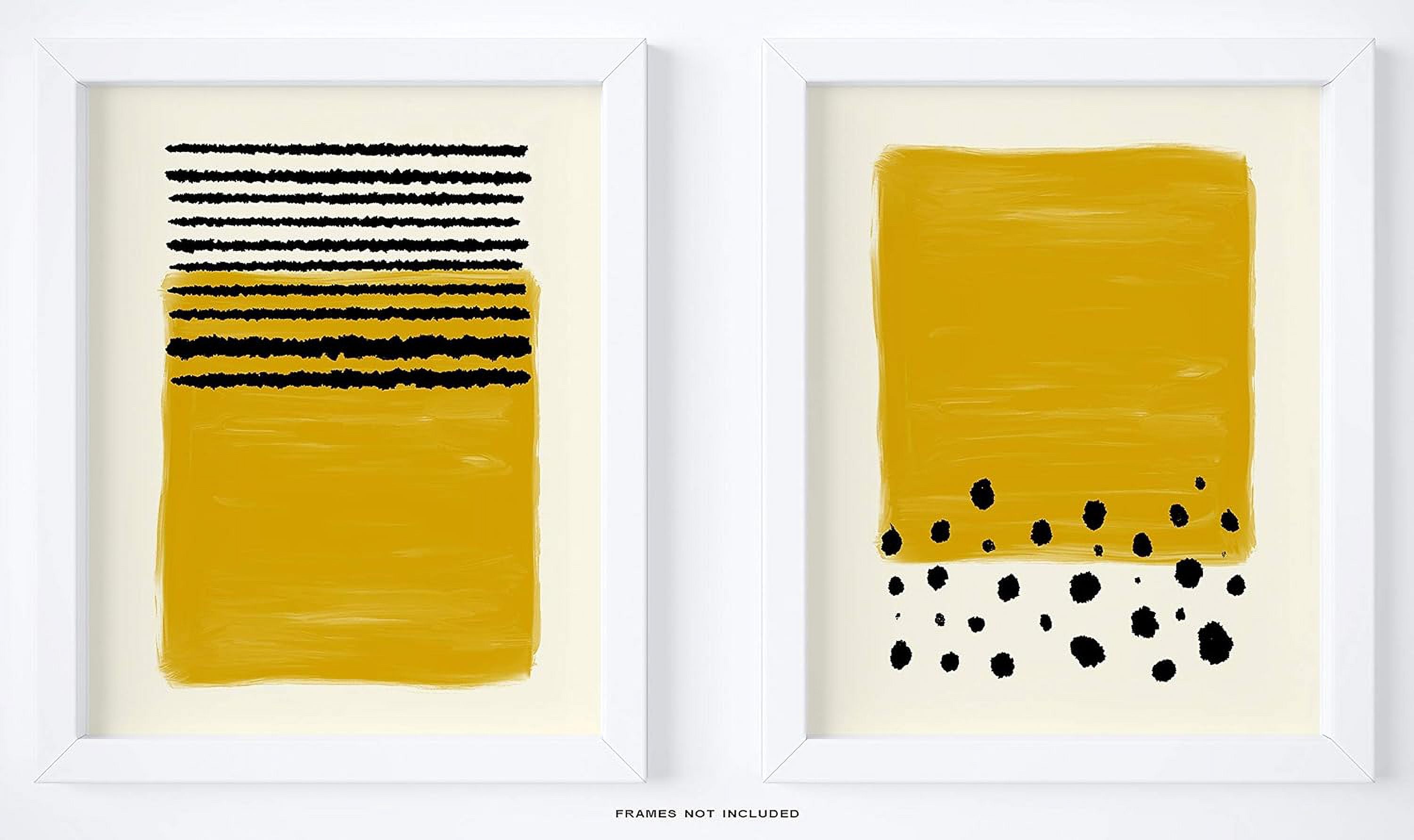 K&L Design Co: Abstract Wall Art Decor - 11x14" Art Prints Unframed Set ...