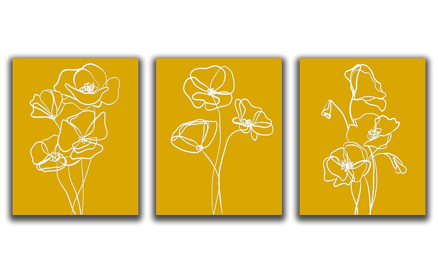 K&L Design Co: Abstract Wall Art Decor - 8x10" Art Prints Unframed Set ...